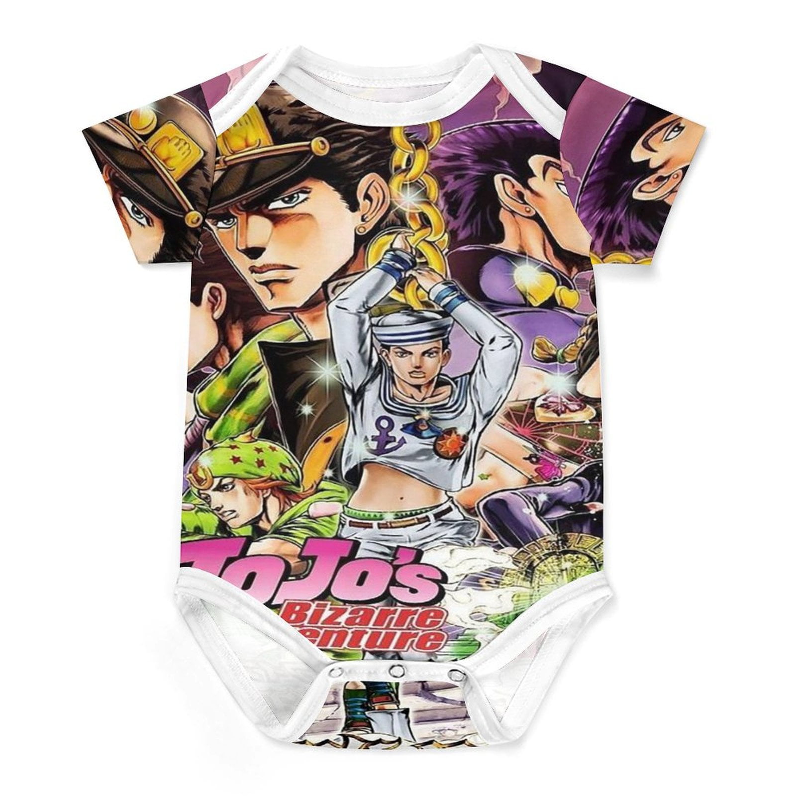 JoJo's Bizarre Adventure Baby Bodysuit Boy Girl Clothes Soft Newborn ...