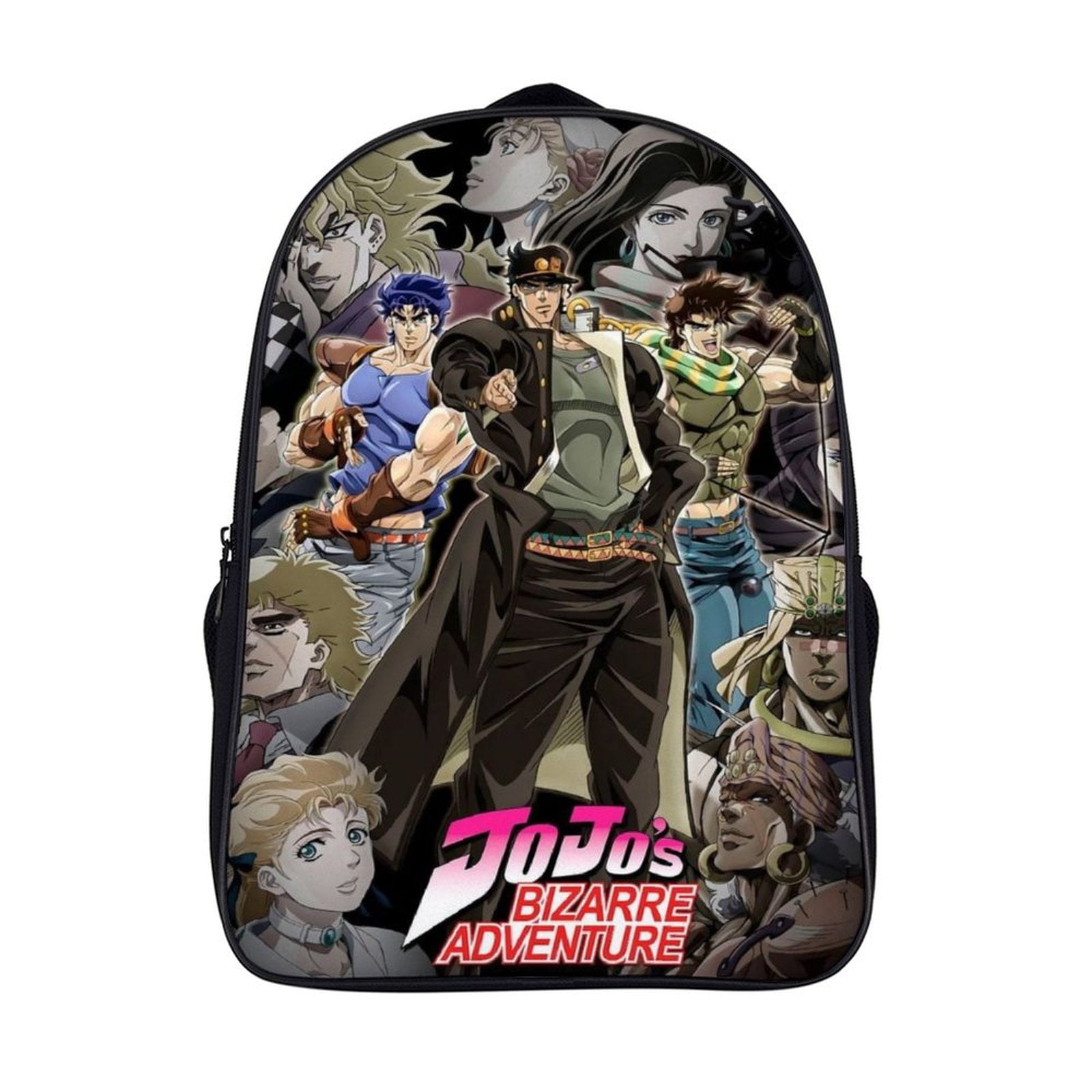 JoJo's Bizarre Adventure Backpack 16 Inch Bookbag Casual Daypack Travel ...