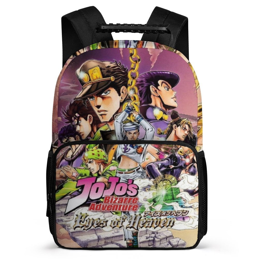 JoJo's Bizarre Adventure Backpack Bookbag Casual Daypack Travel ...