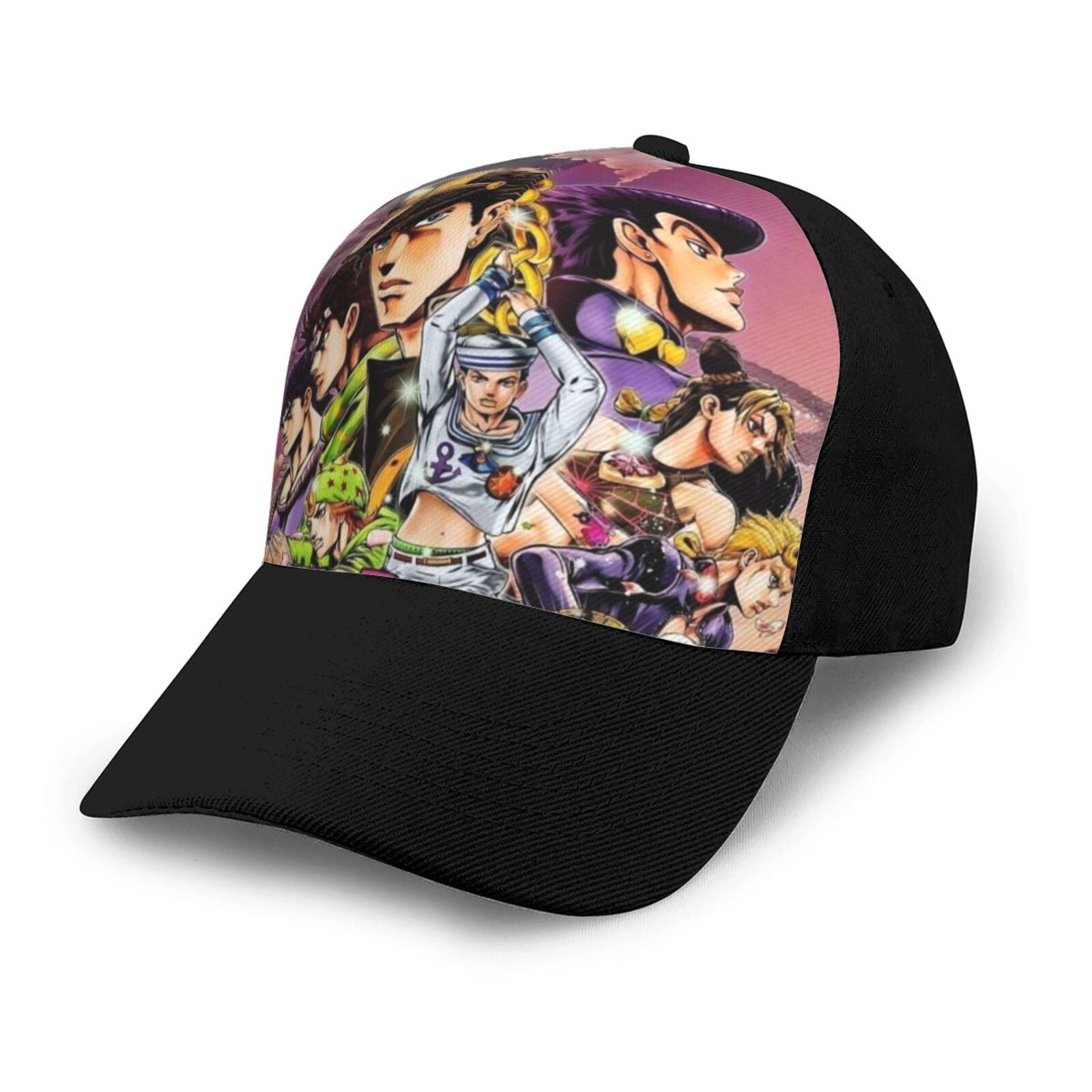 JoJo's Bizarre Adventure Baseball Cap Golf Dad Hat Adjustable Low ...
