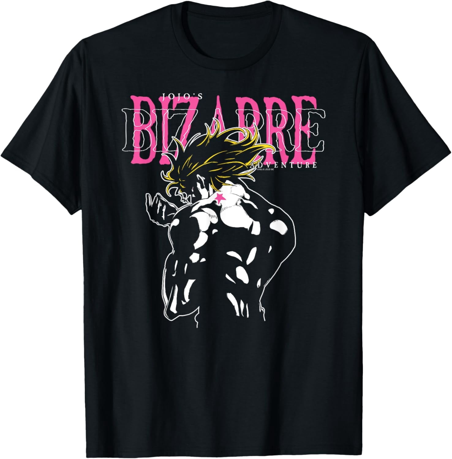 JoJo's Bizarre Adventure DIO With Joestar Birthmark Anime T-Shirt Short ...