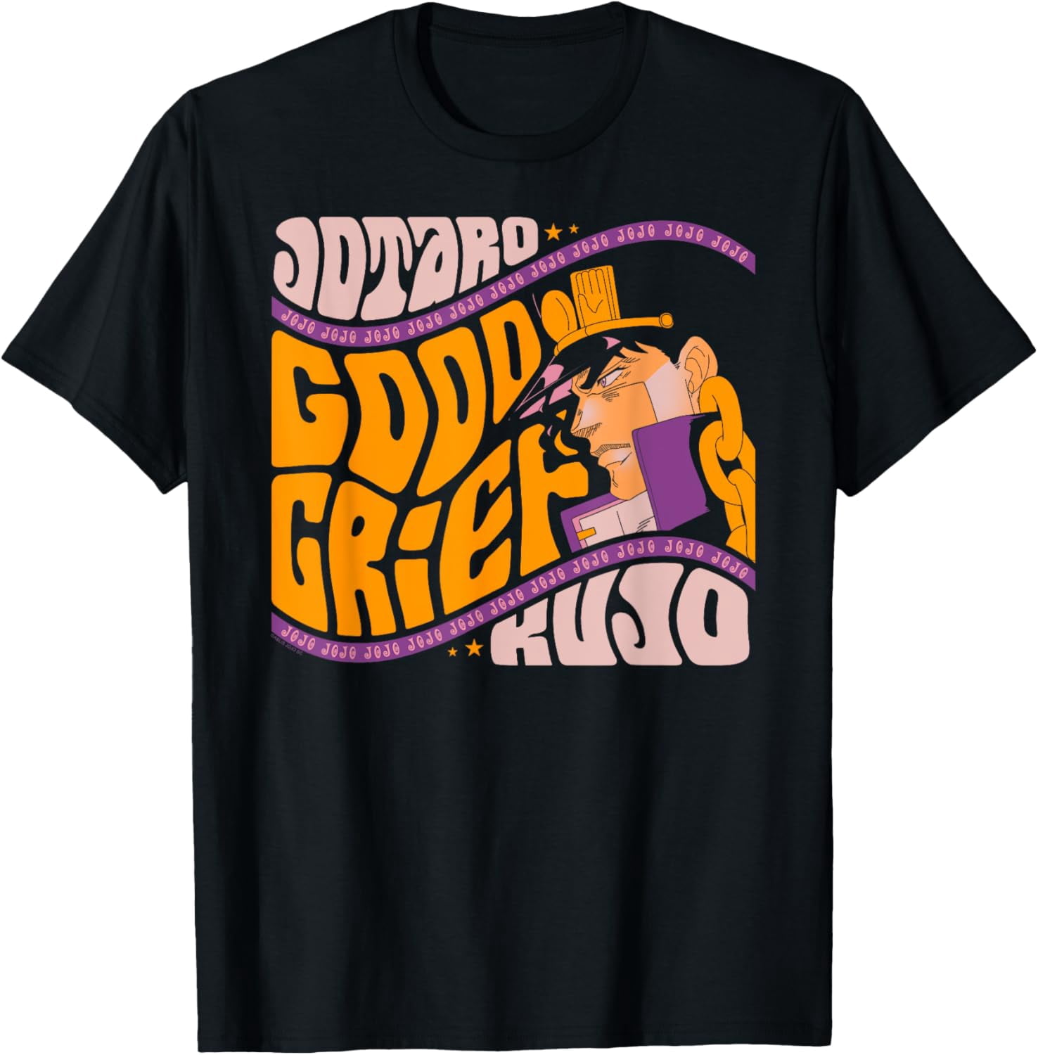 JoJo's Bizarre Adventure Good Grief Jotaro Yare Yare Daze T-Shirt Short ...
