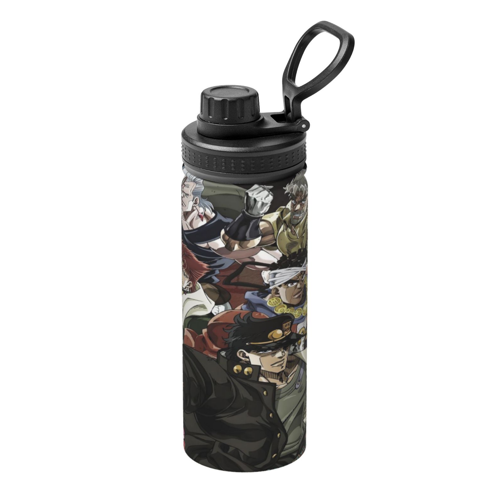 JoJo's Bizarre Adventure Insulated Water Bottle, 18OZ Stainless Steel ...