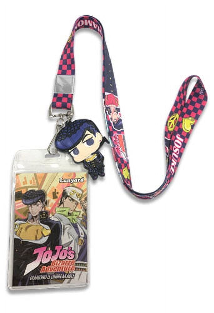 JoJo's Bizarre Adventure: Josuke & Shining Diamond Lanyard with ID ...