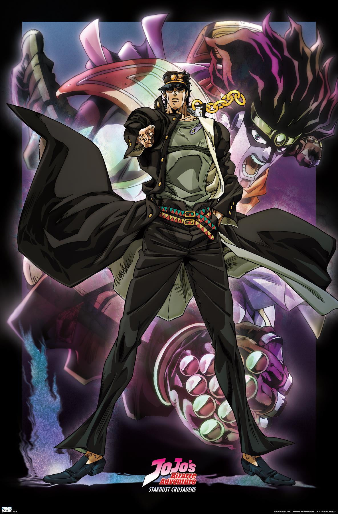 JoJo's Bizarre Adventure - Jotaro Kujo Wall Poster, 14.725" x 22.375 ...