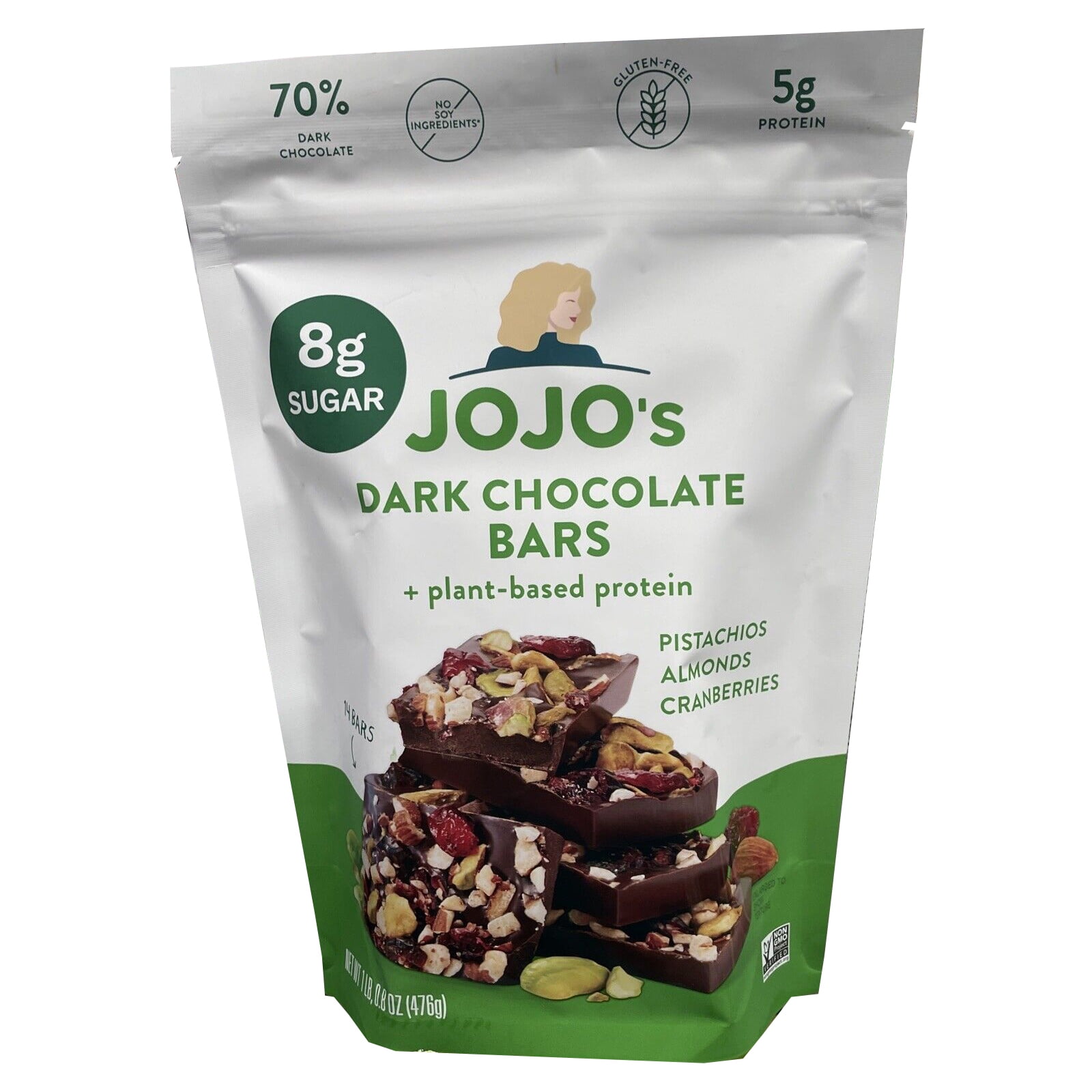 JOJO's Chocolate Chocolate Bars in Chocolate - Walmart.com