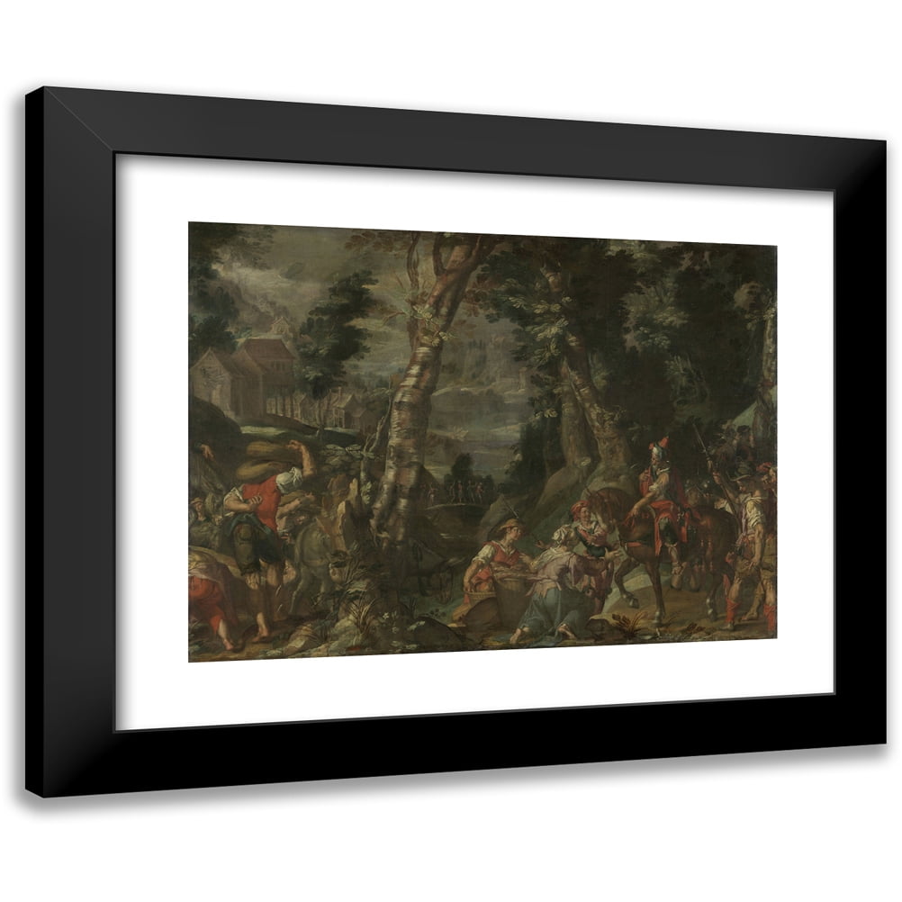 Joachim Wtewael 18x14 Black Modern Framed Museum Art Print Titled ...