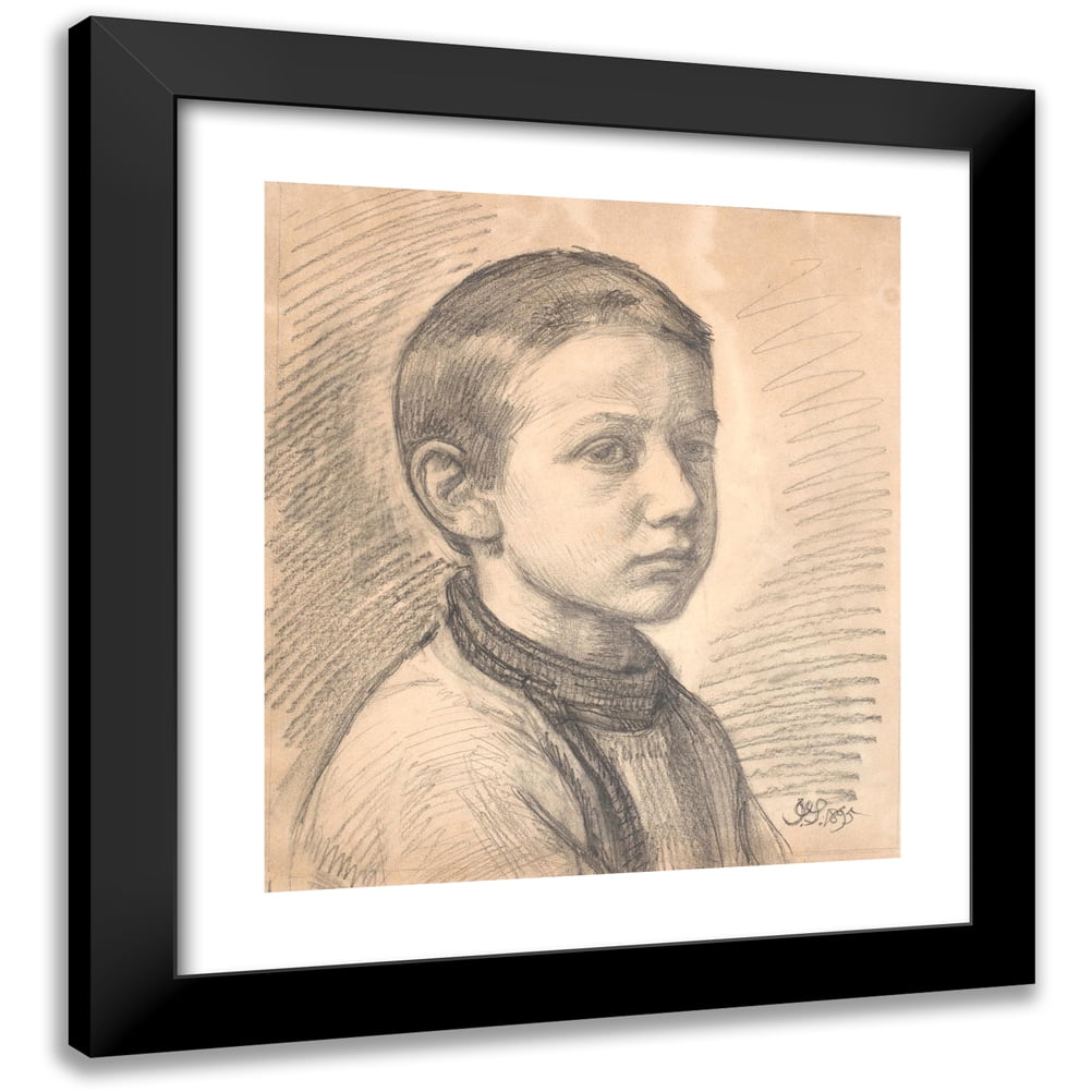 Joakim Skovgaard 15x16 Black Modern Framed Museum Art Print Titled ...