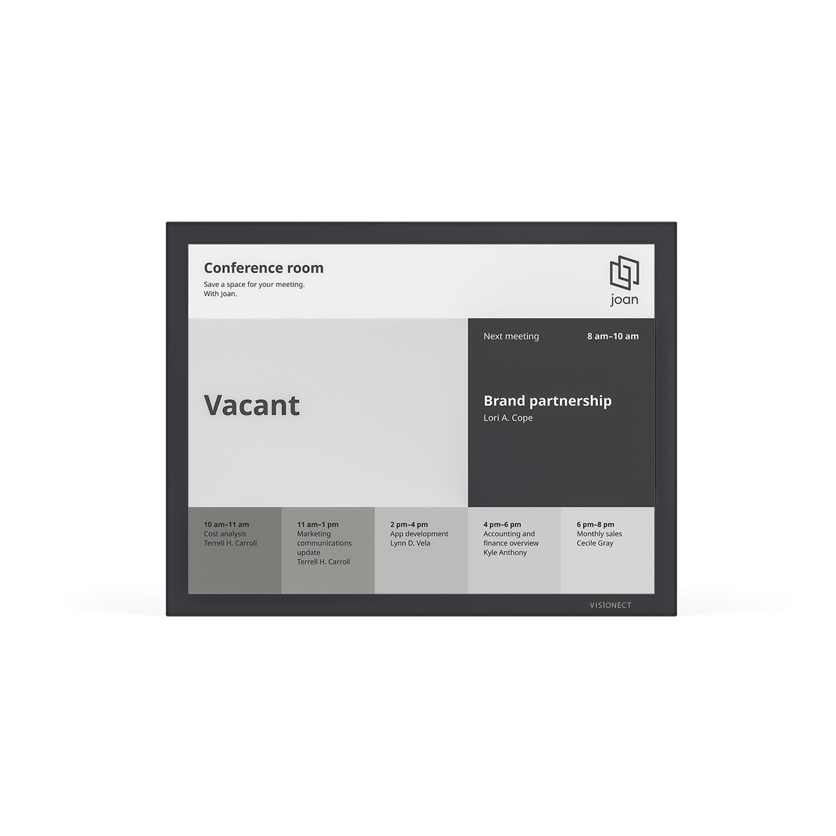 Joan 13 Wireless Meeting Room Scheduler: 13.3 Inch Tablet E Ink Carta ...