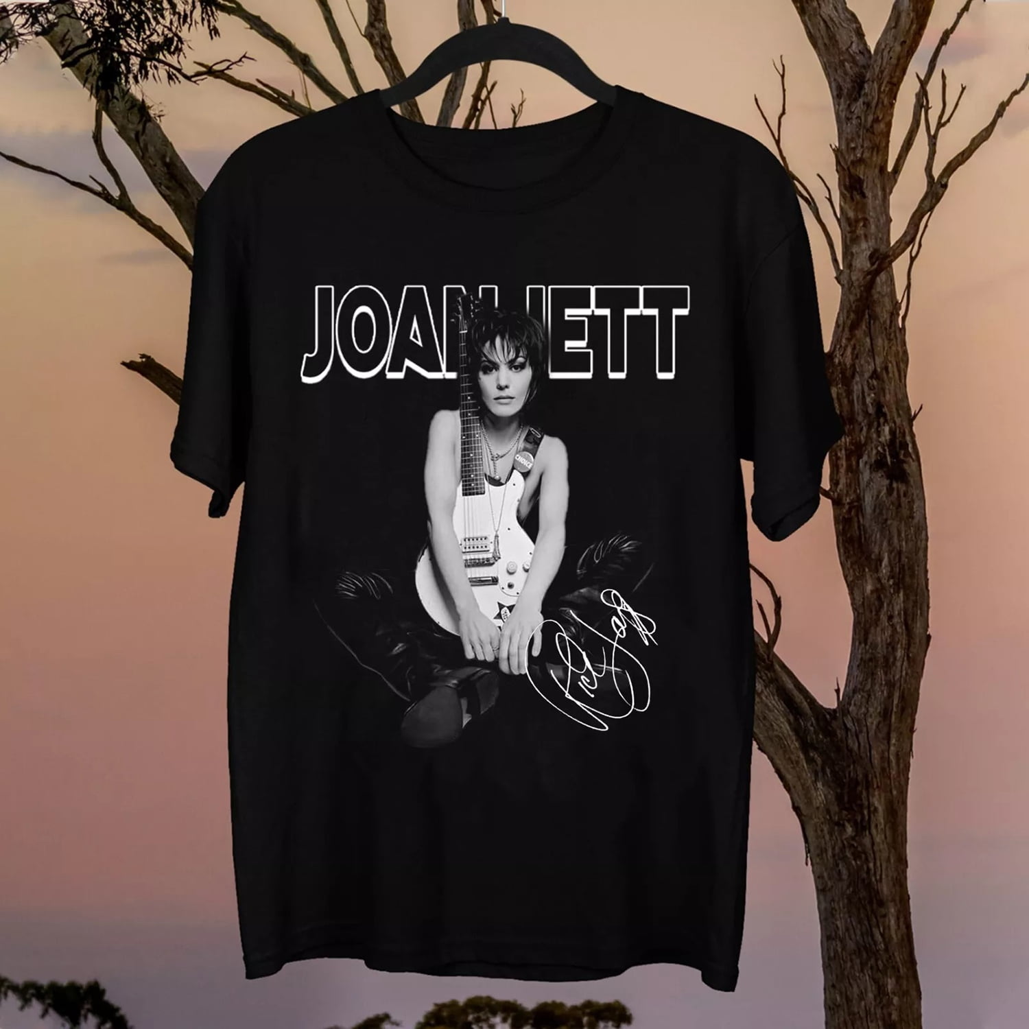 Joan Jett Signature Shirt Gift Family Unisex - Walmart.com