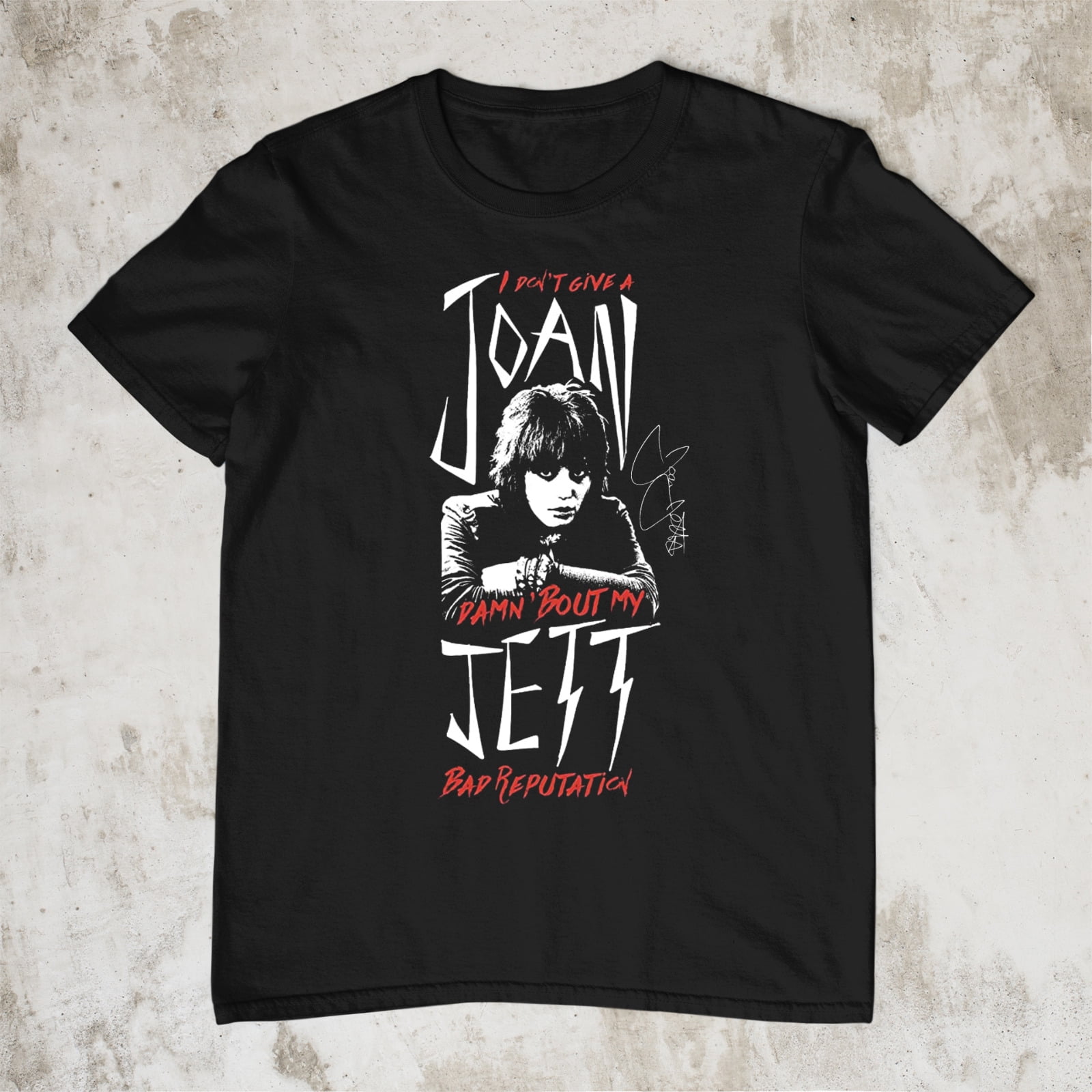Joan Jett Singer Short Sleeve Heavy Cotton All Size Unisex Classic ...