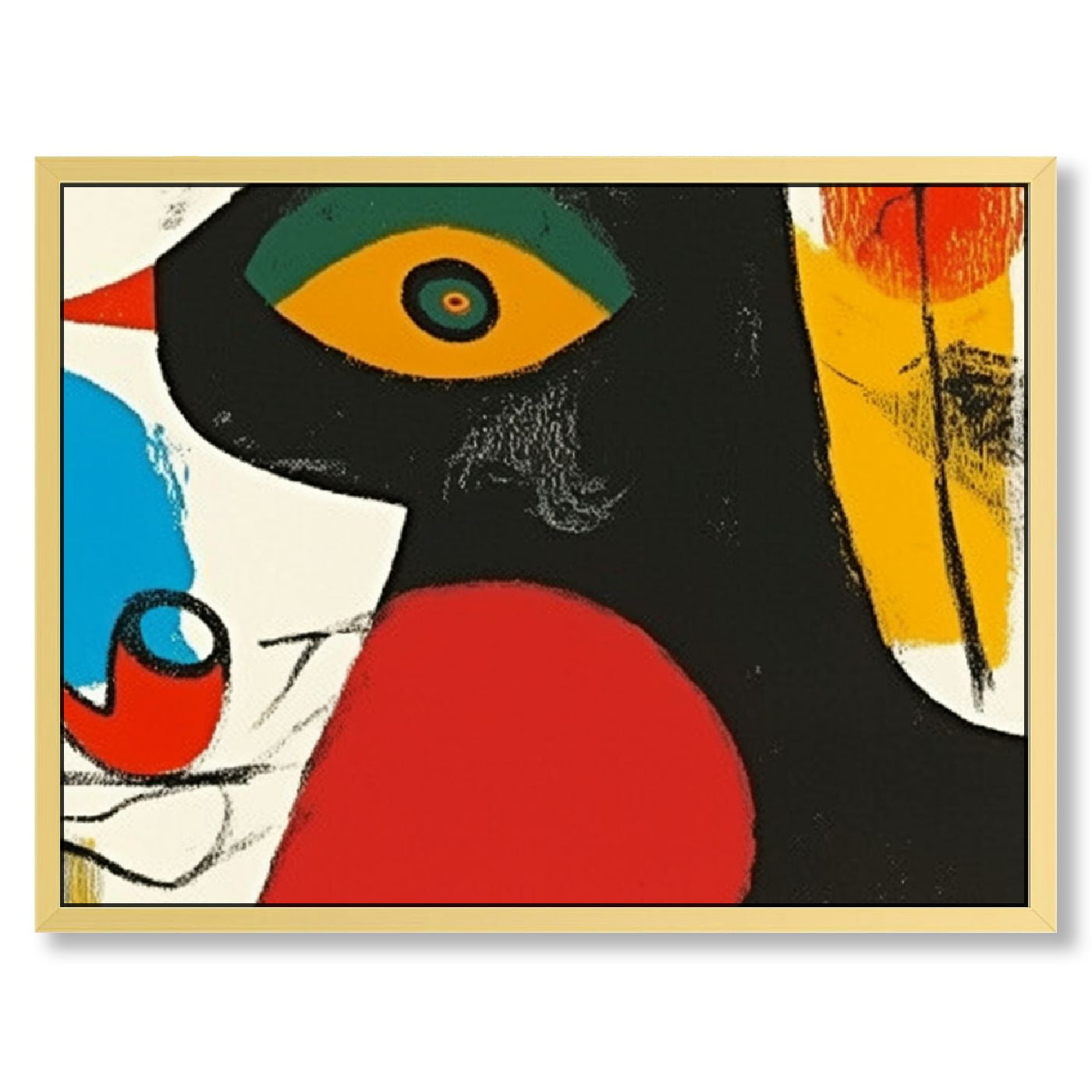 - Joan Miró, Oda a Joan Miro - Poster Print, Famous Paintings Wall Art ...