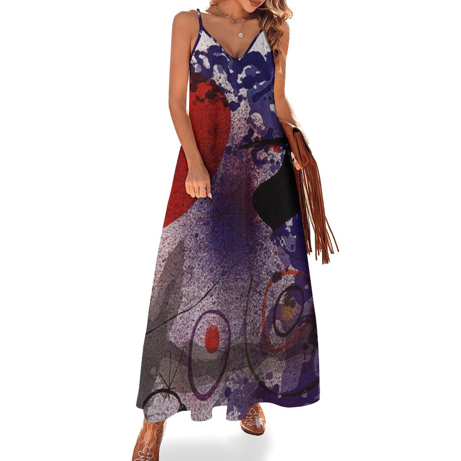 Joan Miro " Batement II " Sleeveless Dress Women's clothing Woman ...
