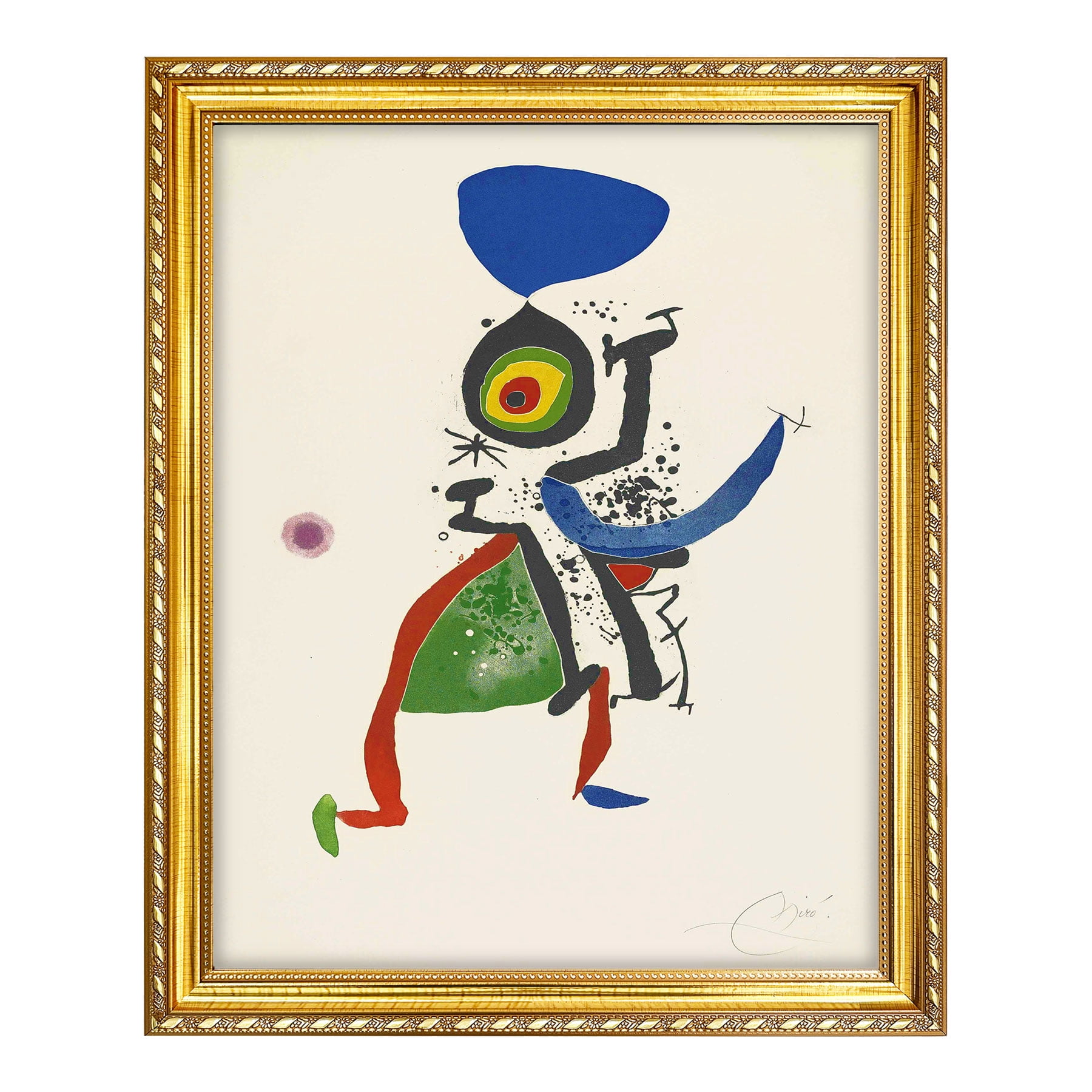 Joan Miro Interior Joan Miro Wall Art Framed Miro Art Wall Decor ...