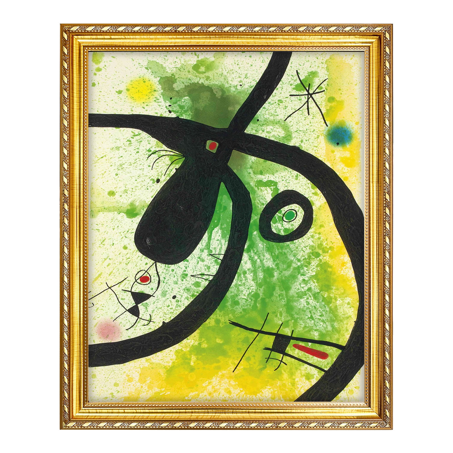 Joan Miro Octopus Hunter Joan Miro Wall Art Framed Miro Art Wall Decor ...