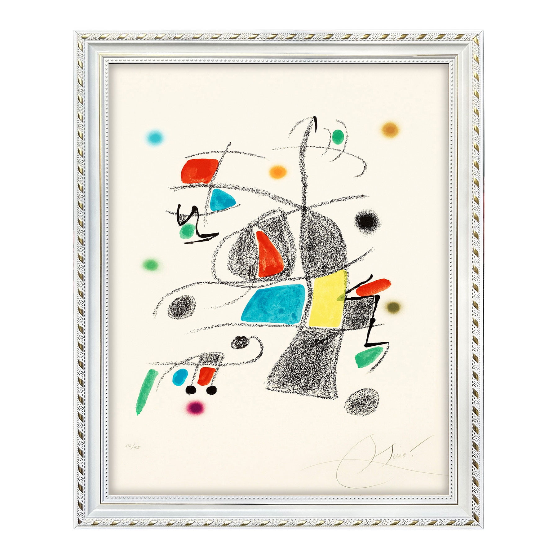 Joan Miro Wonders With Variations2 Joan Miro Wall Art Framed Miro Art ...