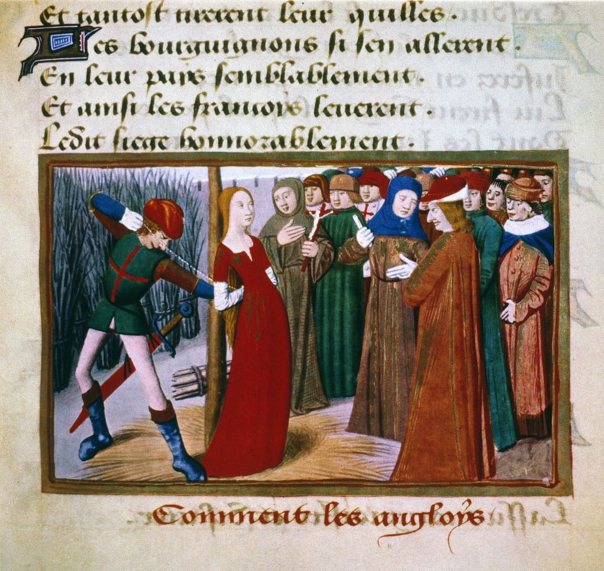 Joan Of Arc (C1412-1431). /Nfrench National Heroine. /Njoan Of Arc At ...
