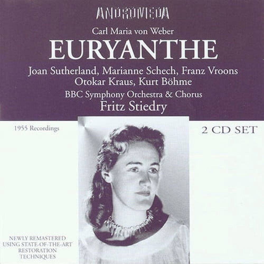 Joan Sutherland - Euryanthe - Music & Performance - CD - Walmart.com