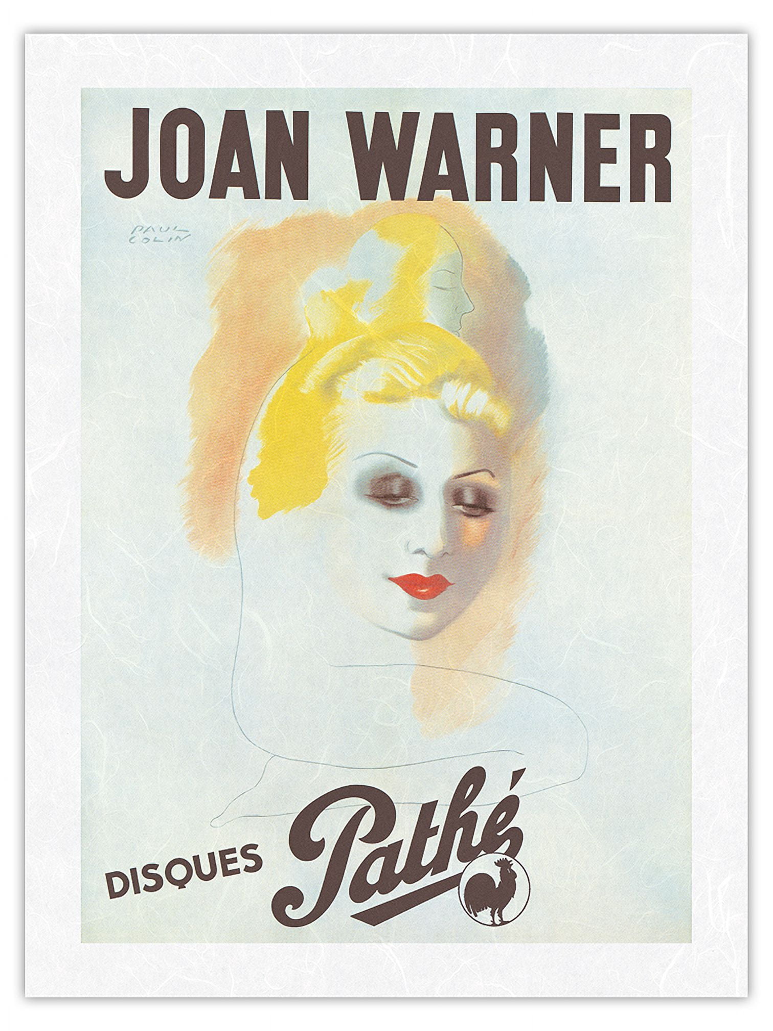 Joan Warner - Disques Pathé - American Singer and Dancer - Vintage ...
