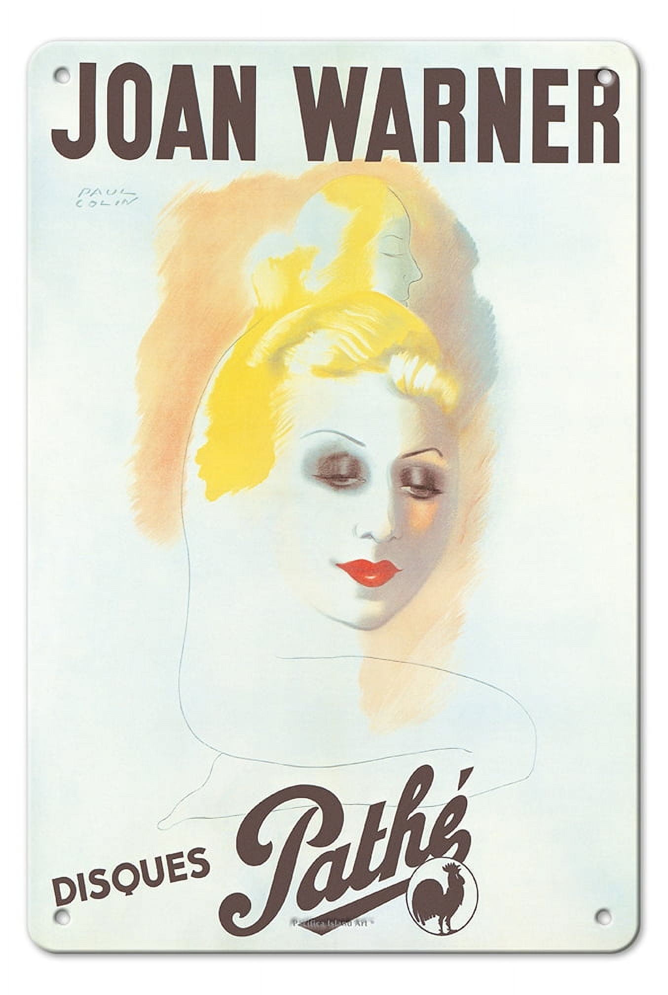 Joan Warner - Disques Pathé - American Singer and Dancer - Vintage ...