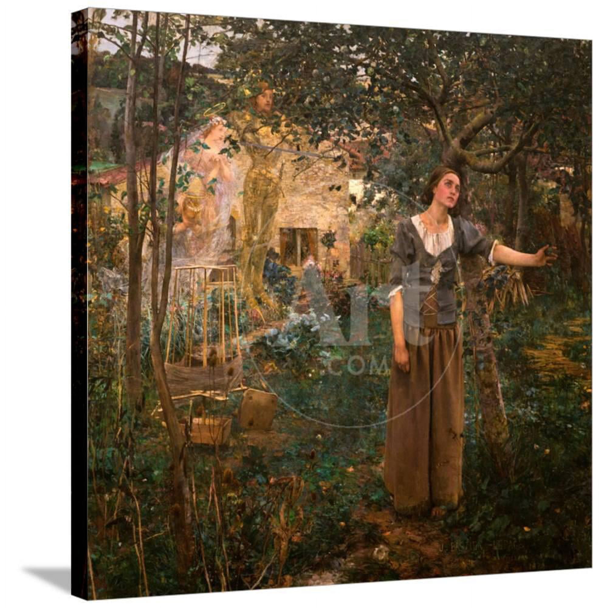 Joan of Arc, 1879, Figurative Religion Stretched Canvas Wall Art by ...
