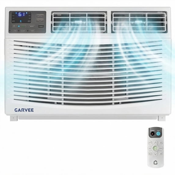JoanKaren 12000 BTU Window Air Conditioner with Remote Control,Fast ...