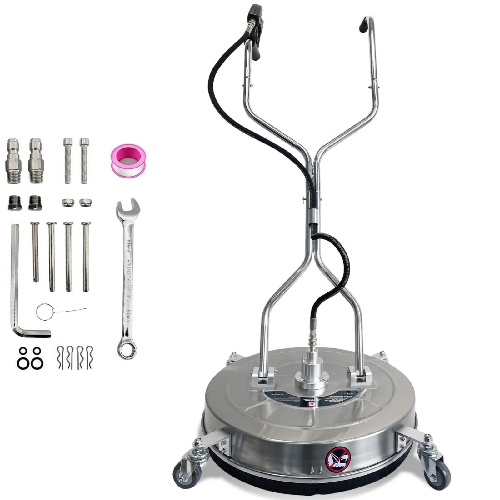 JoanKaren 24" Pressure Washer Surface Cleaner,4900PSI Max Working ...