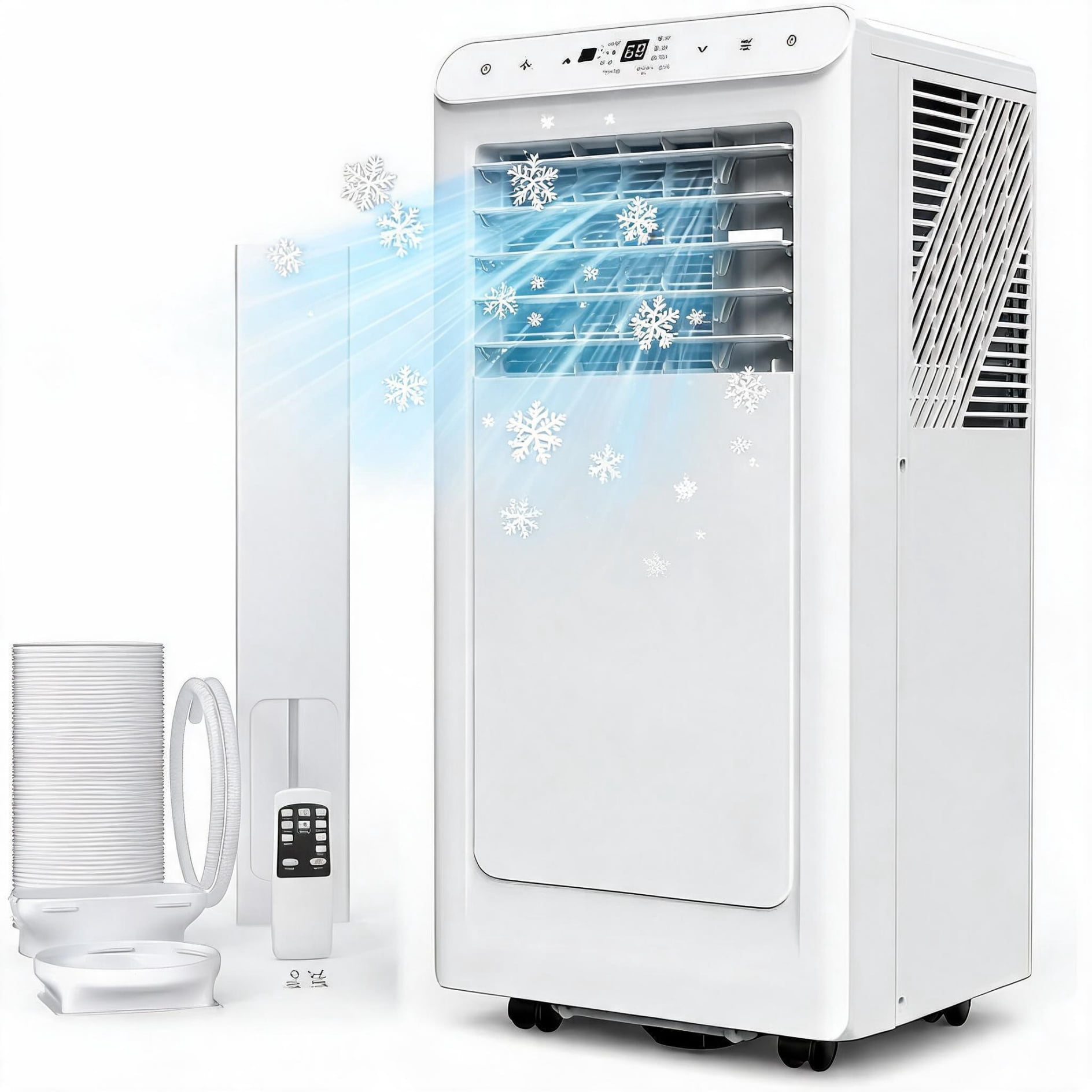 JoanKaren 8000 BTU Portable Air Conditioner,Portable Quiet 3-in-1 AC ...