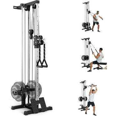 EONFITOmni Home Gym Cable Crossover Machine, 33 Height Settings, Lat ...