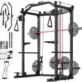 EONFITOmni Home Gym Cable Crossover Machine, 33 Height Settings, Lat ...