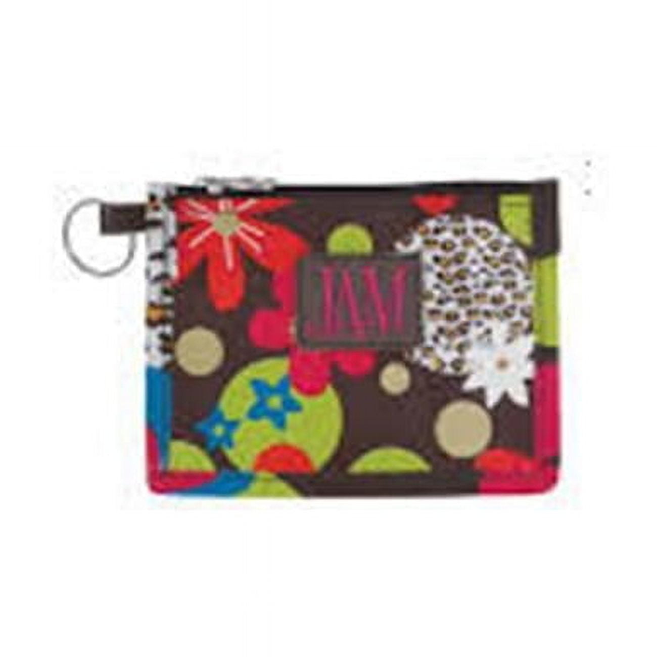 Joann Marie Designs P2IDCLF Poly Id Pouch - Chocolate Leopard Floral ...