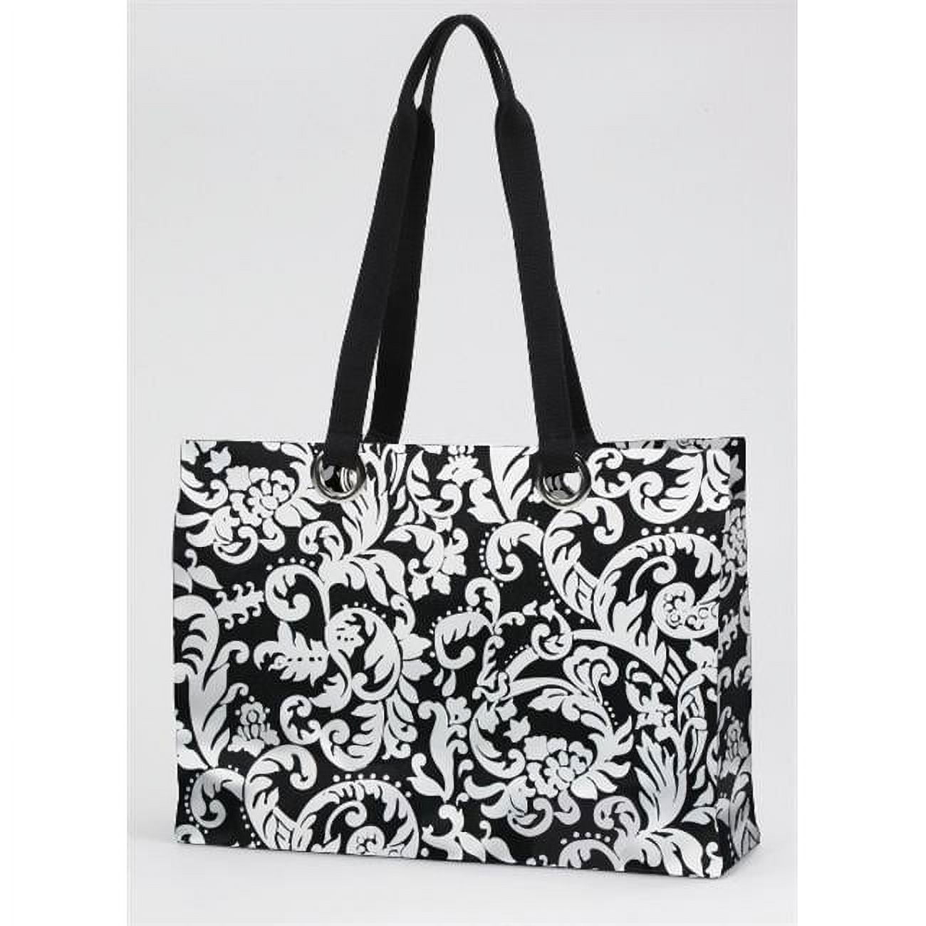Joann Marrie Designs CTYDMK City Tote Bag - Damask- Pack of 2 - Walmart.com