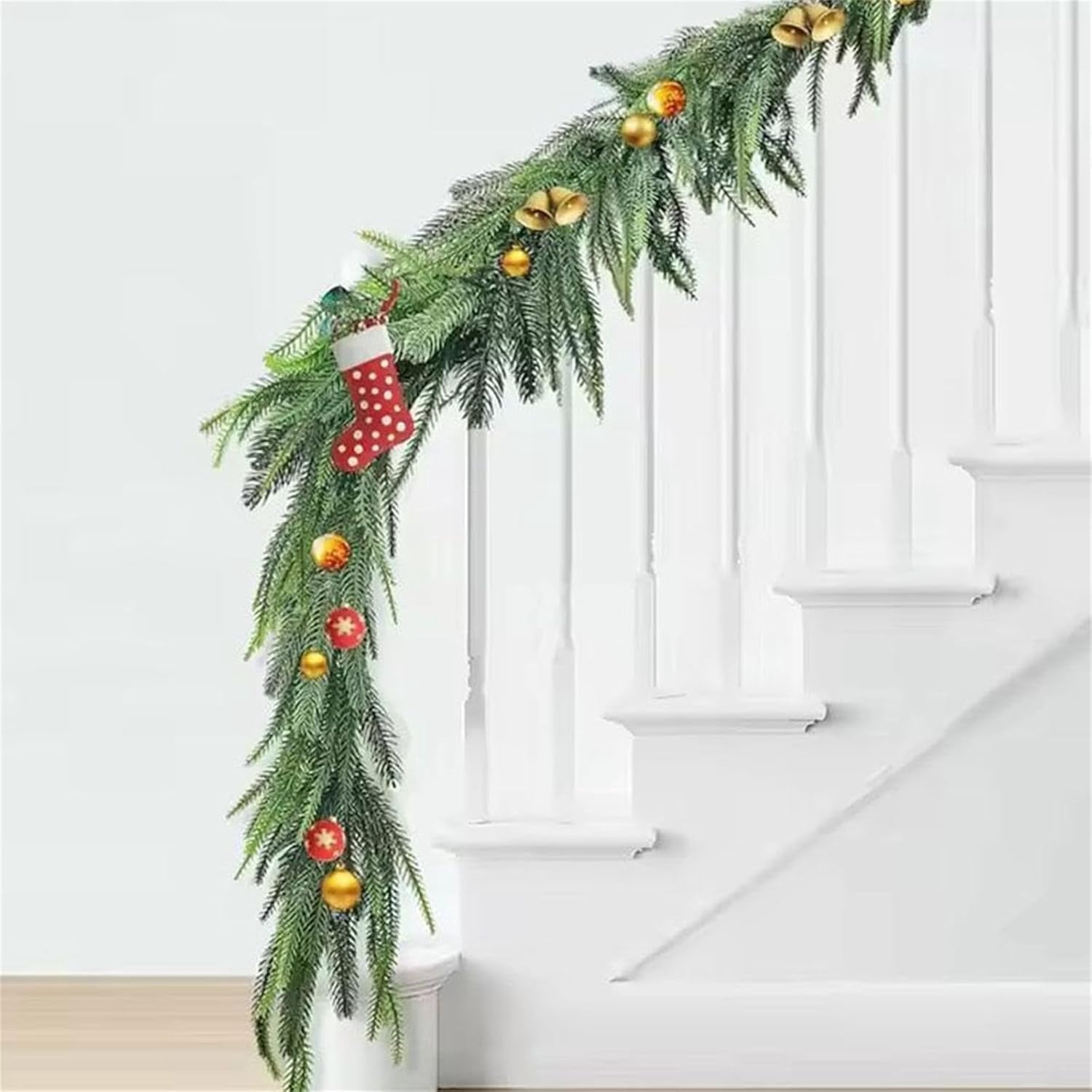 Joanns Norfolk Pine Garland, Real Touch Norfolk Pine Garland, Lush ...