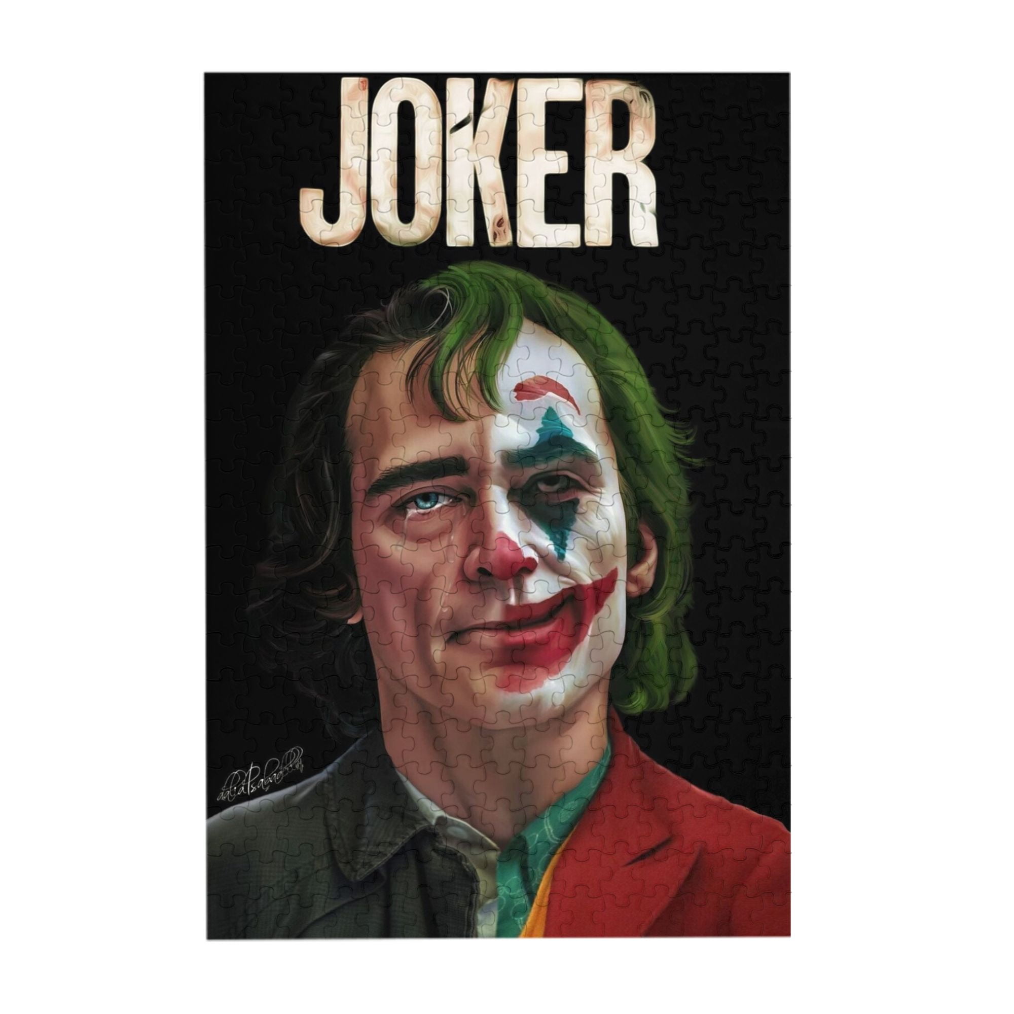 Joaquin Phoenix Joker 300 Piece Puzzles,Wooden Jigsaw Puzzle,Home Decor ...