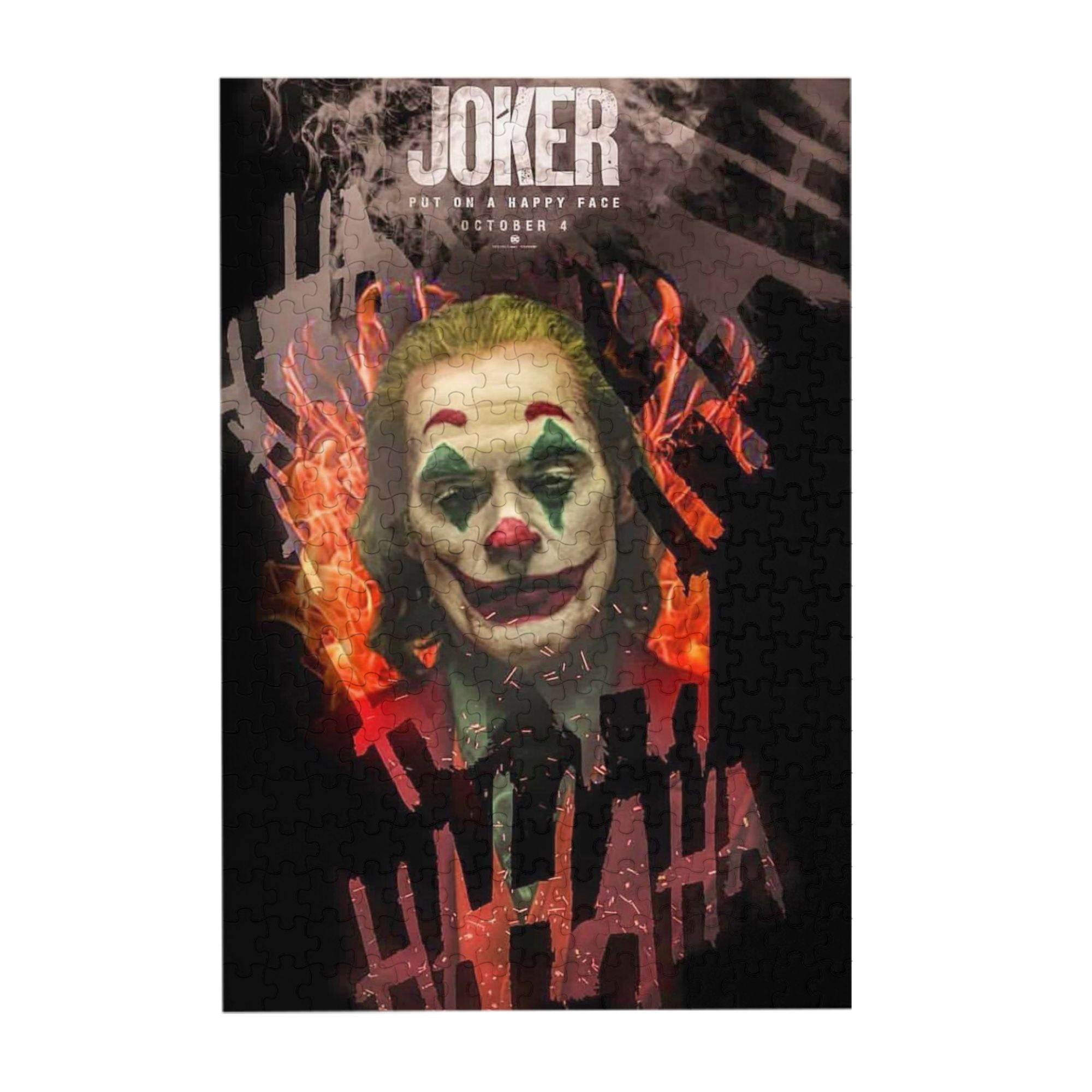 Joaquin Phoenix Joker 300 Piece Puzzles,Wooden Jigsaw Puzzle,Home Decor ...