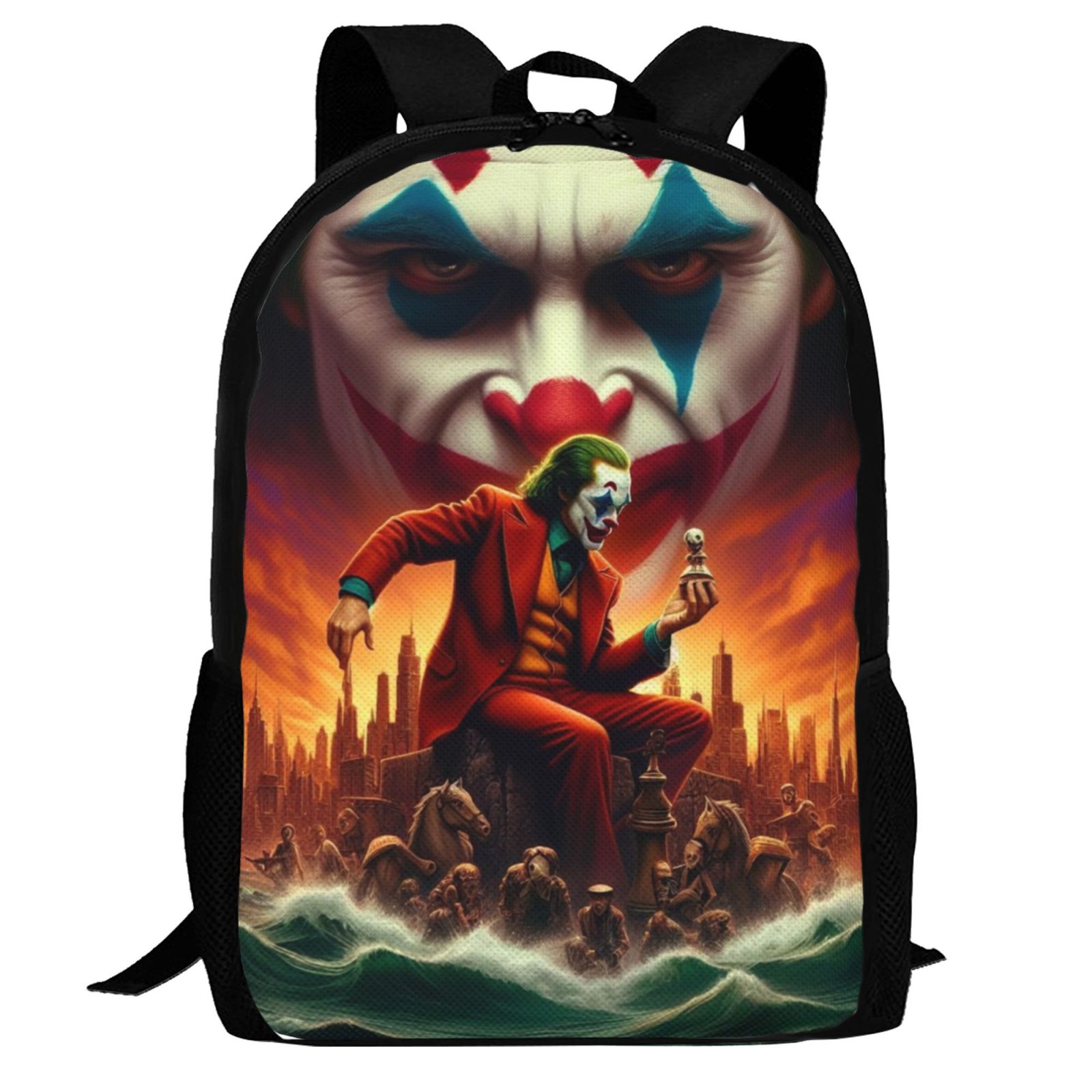 Joaquin Phoenix Joker Backpack,3d Print Laptop Backpack Lightweight ...