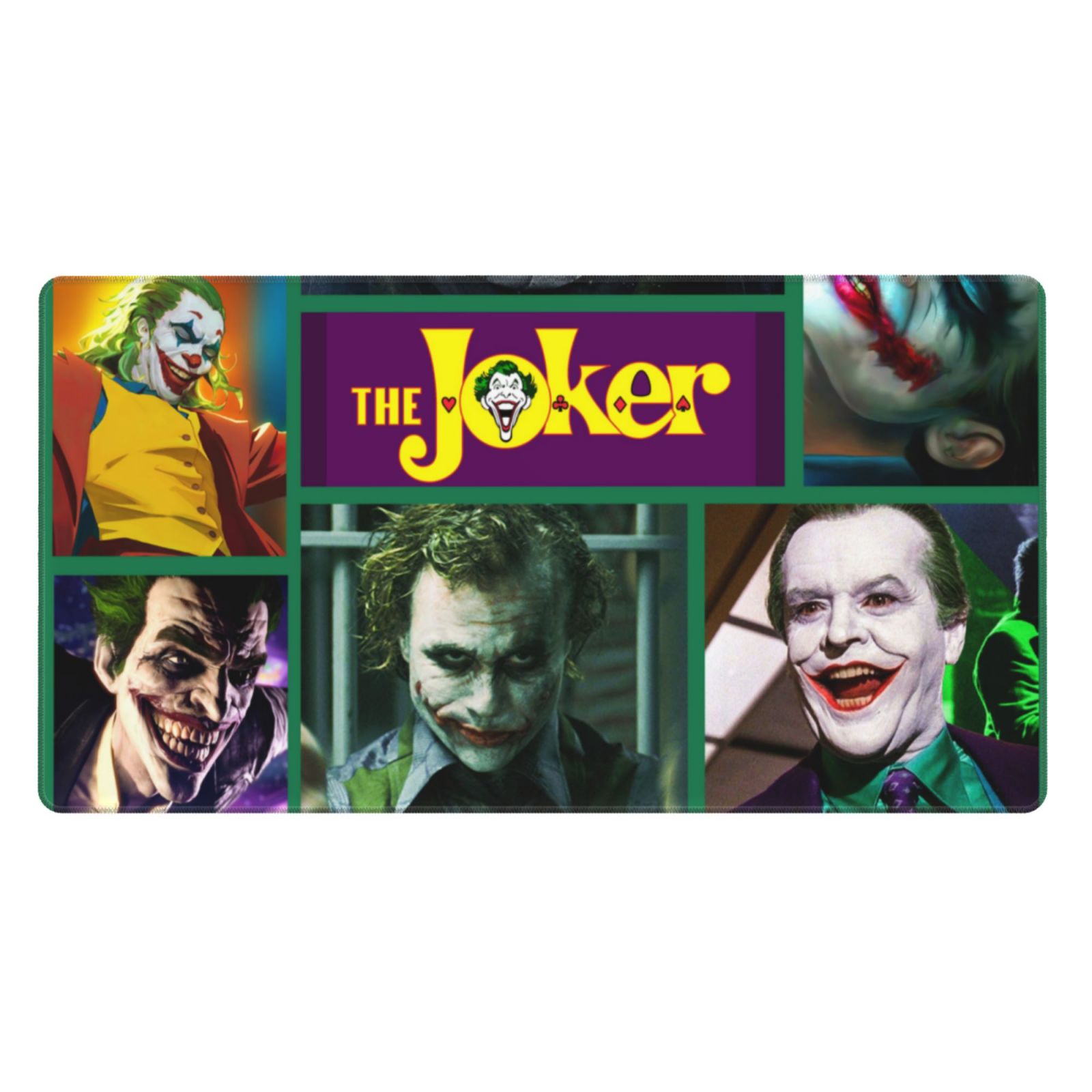 Joaquin Phoenix Joker Mouse Pad 16x29.5 Inch Computer Keyboard Mouse ...