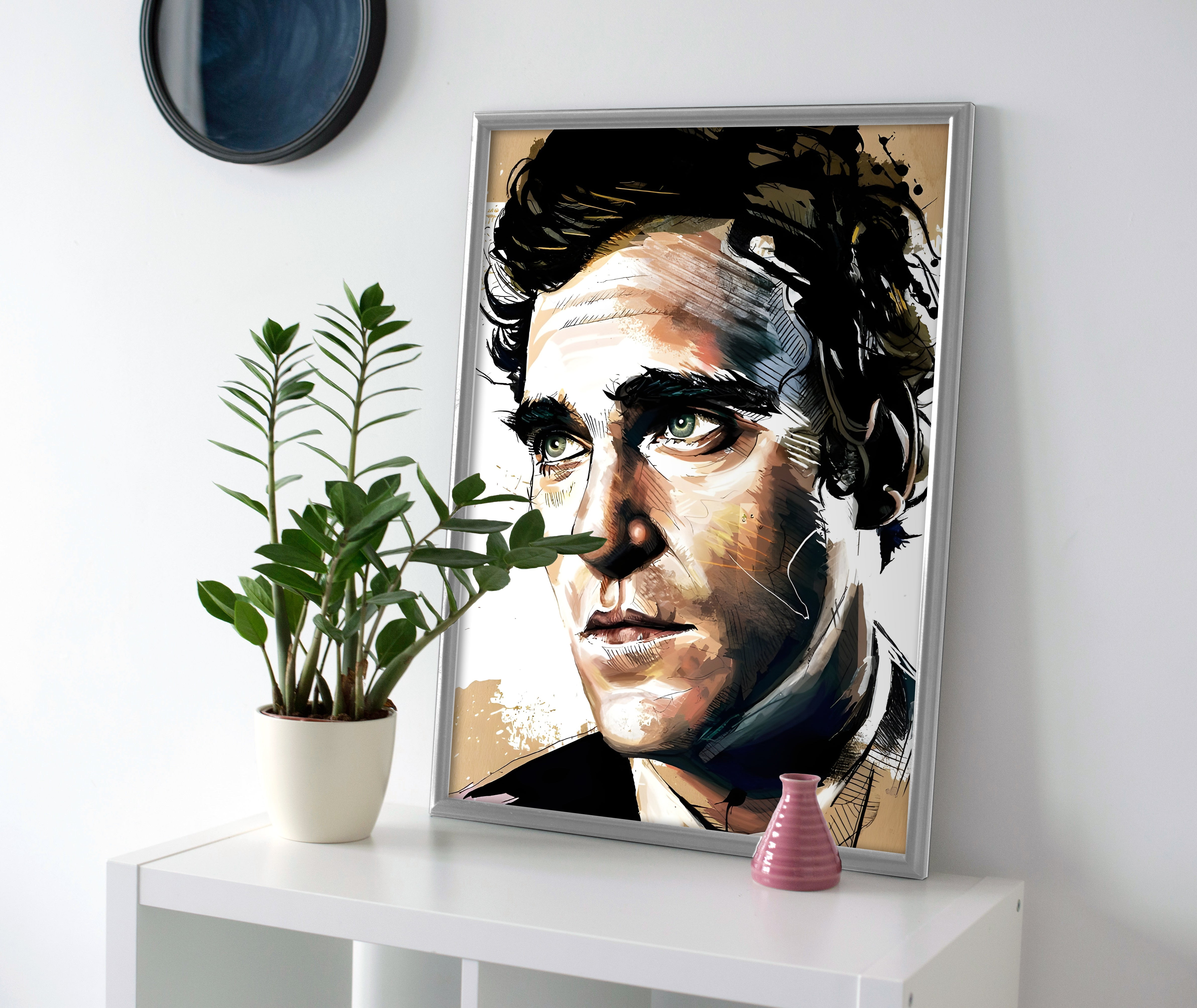 Joaquin Phoenix Poster or Wrapped Canvas - Walmart.com