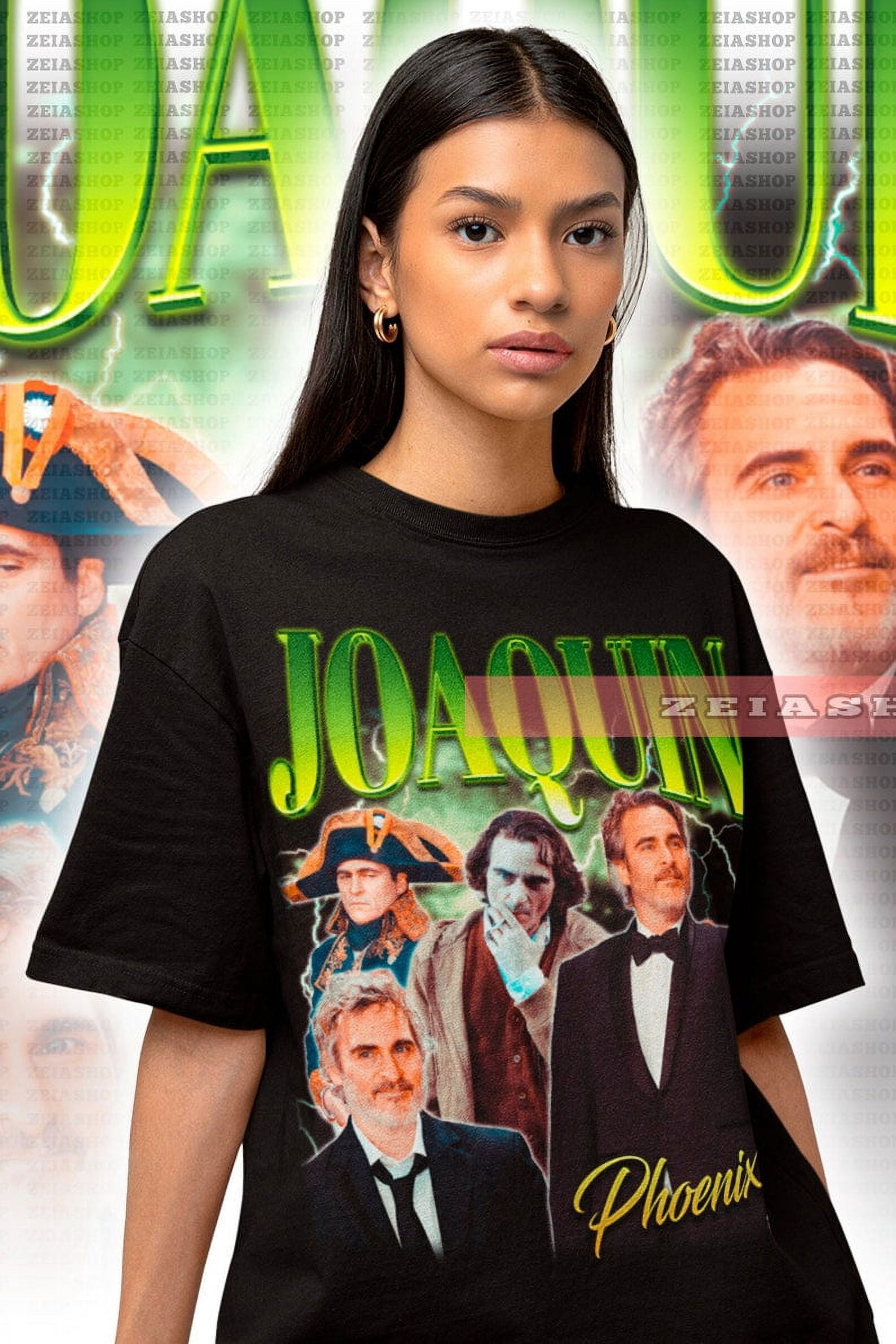 Joaquin Phoenix Retro Vintage Tee, Joaquin Phoenix Sweatshirt, Joaquin Phoenix Fan Gift, Joaquin ...