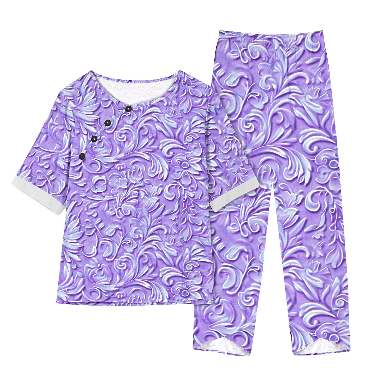 Joau Casual 2 Piece Outfits for Women Loose Fit Lounge Matching Sets ...