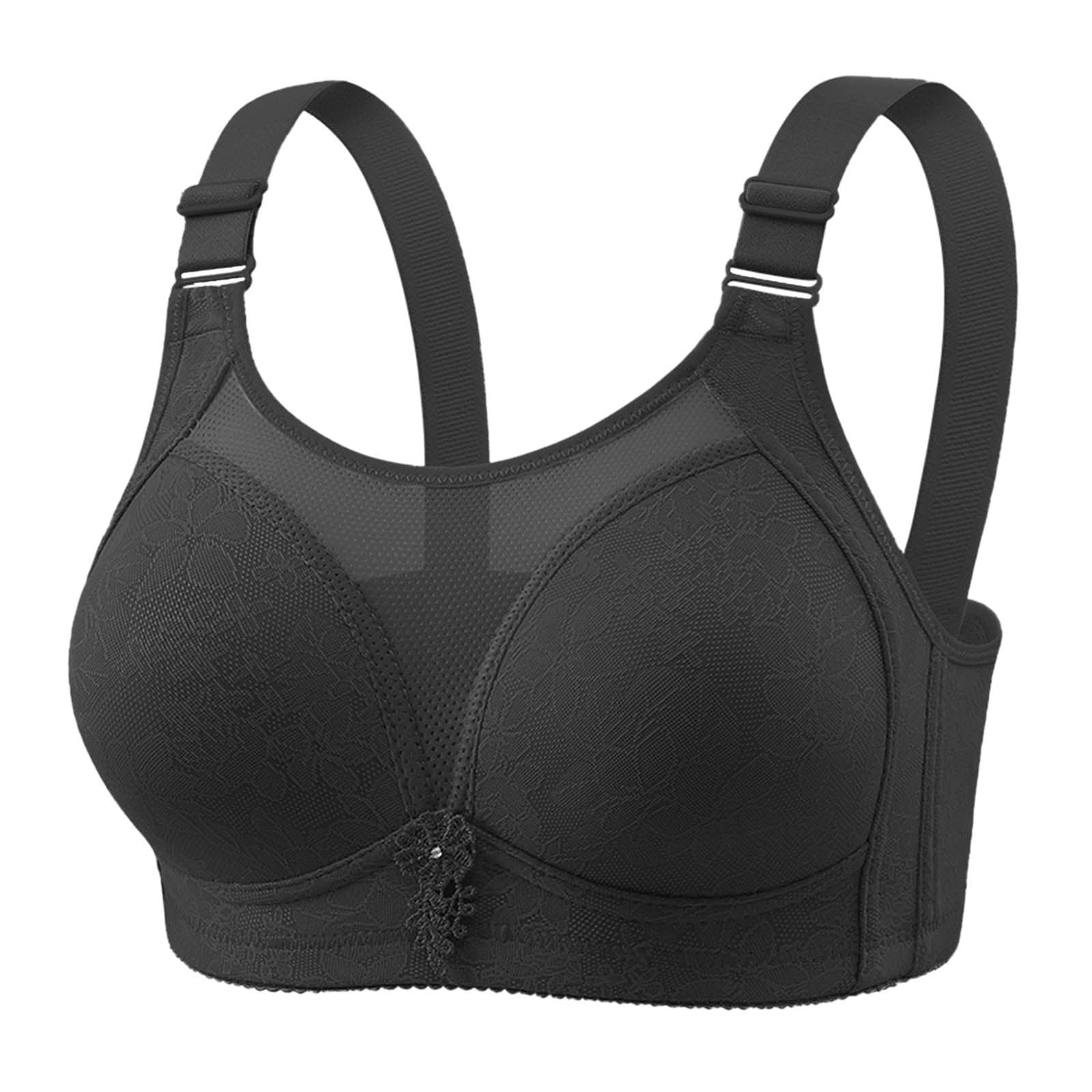 Joau Plus Size Bras for Women No Underwire Full Figure Minimizer Bras ...