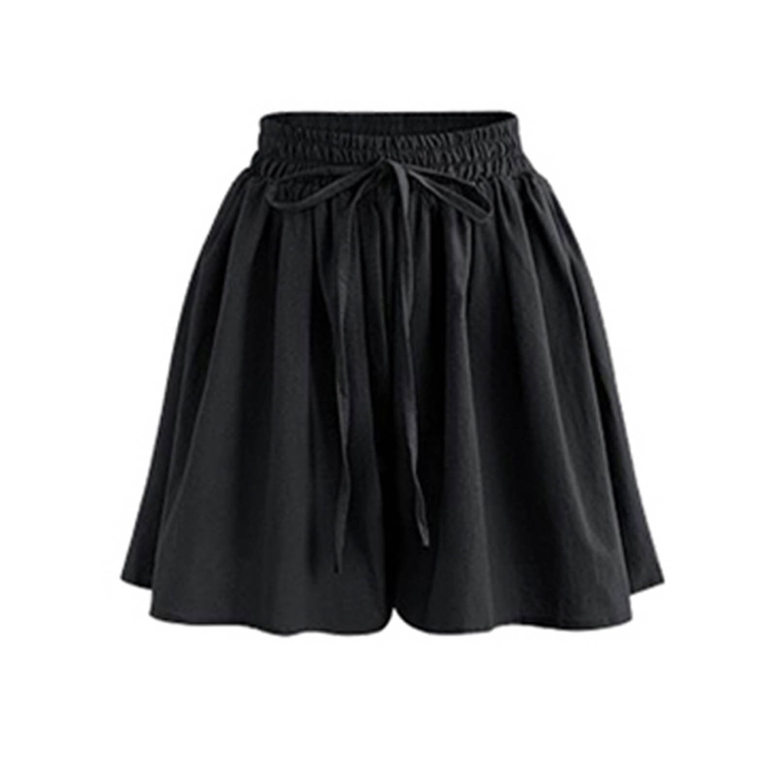 Joau Womens Drawstring Tennis Skirt Shorts Casual Comfy Lightweight ...