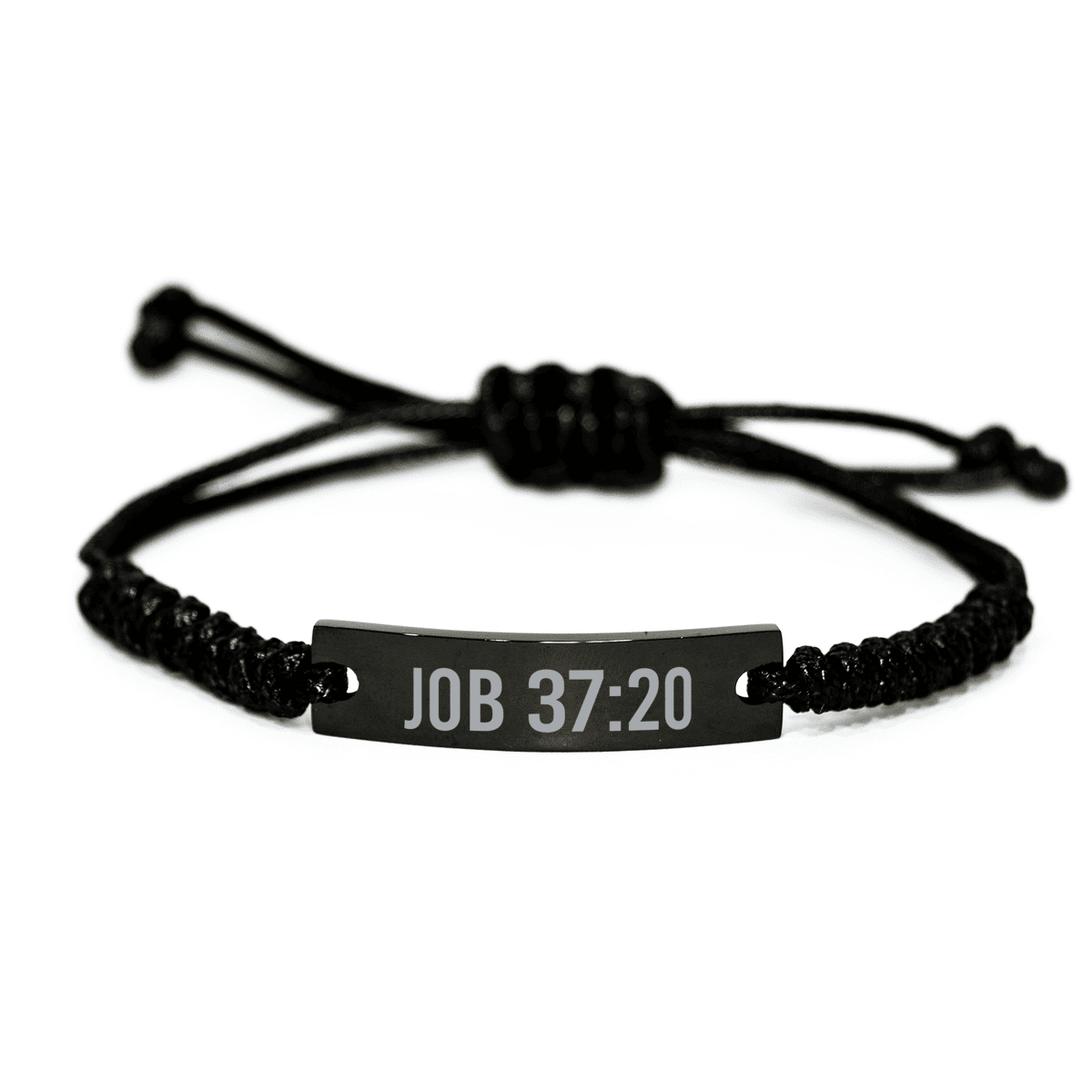 Job 37 20 Bracelet Job 37:20 Gift Bible Verse Scripture Stainless Steel ...