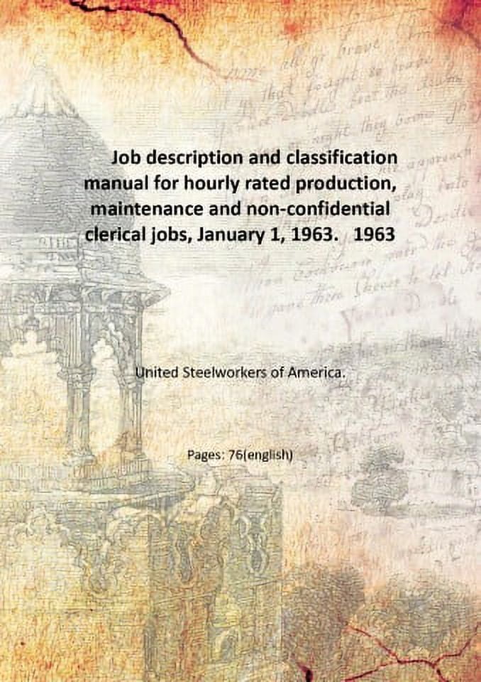 Classification Jobs
