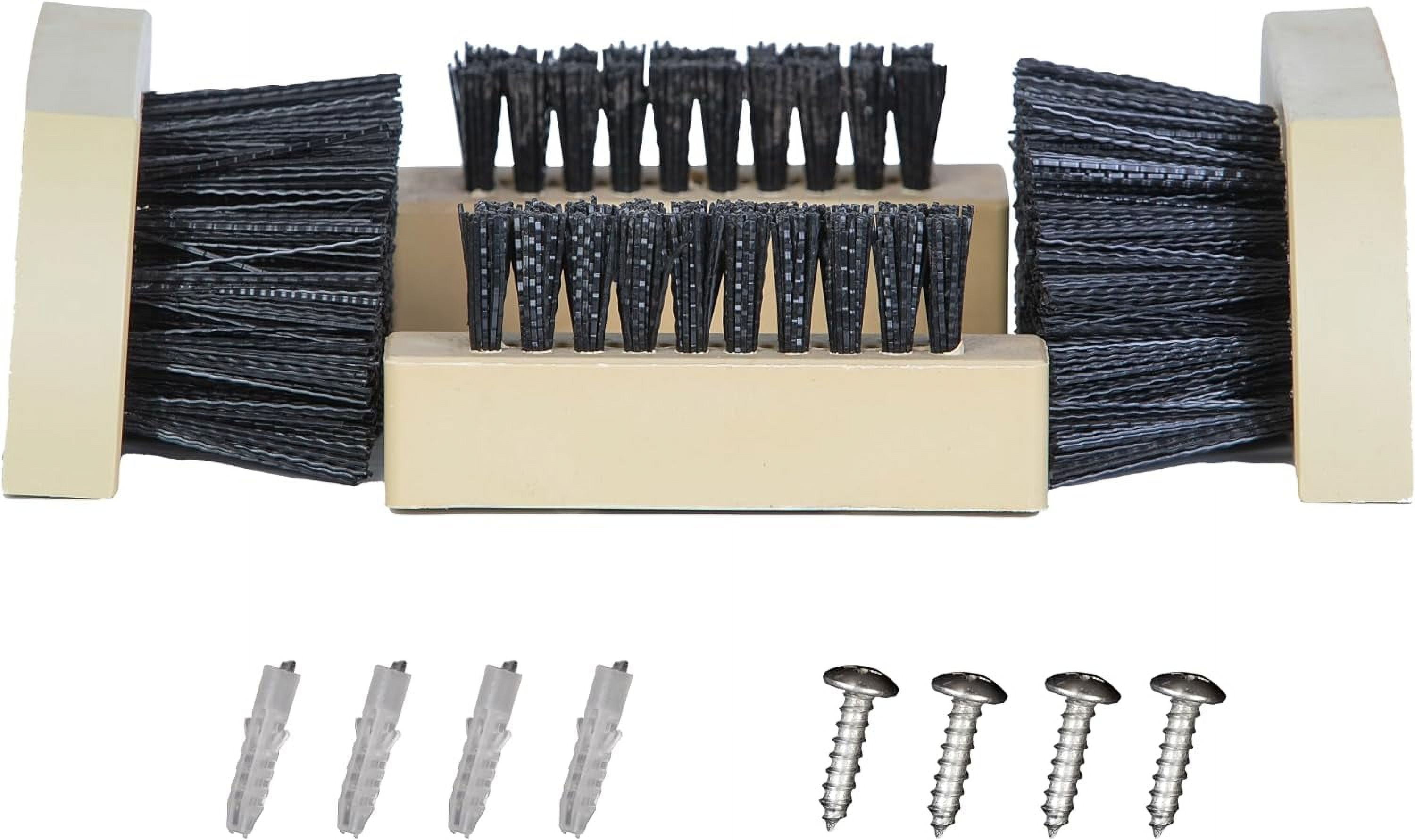 JobSite Boot Scrubber Replacement Brushes - 2 Side & 2 Bottom Boot ...