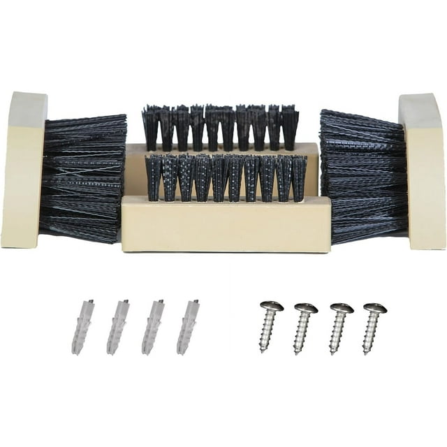 JobSite Boot Scrubber Replacement Brushes - 2 Side & 2 Bottom Boot ...