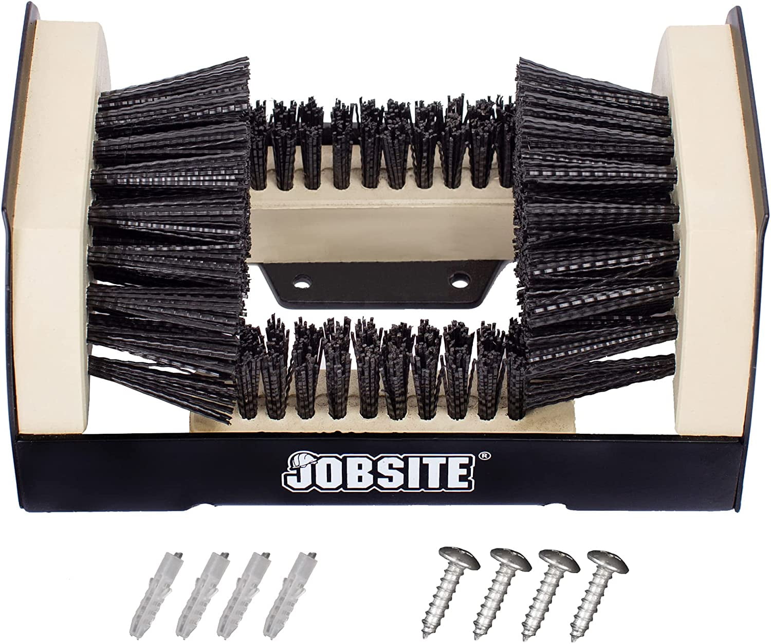 JobSite Outdoor Boot Scrubber - Original Mud Cleaning Shoe Scraper ...