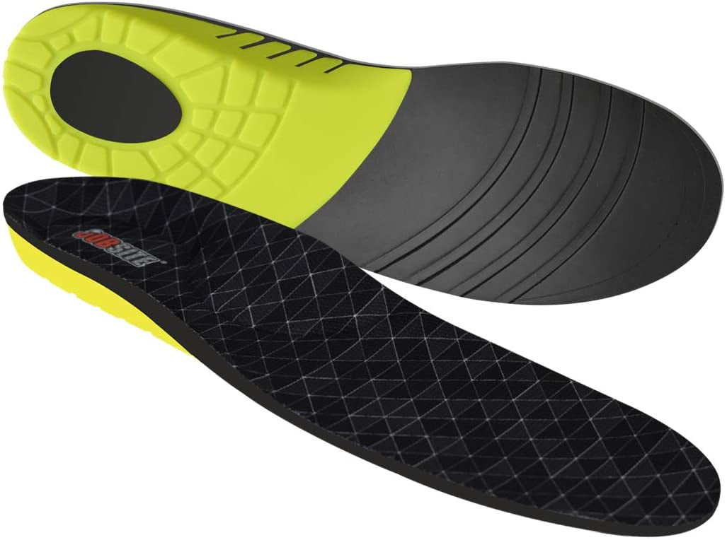 JobSite Power Tuff Anti-Fatigue Support Work Orthotic Insoles - Medium ...
