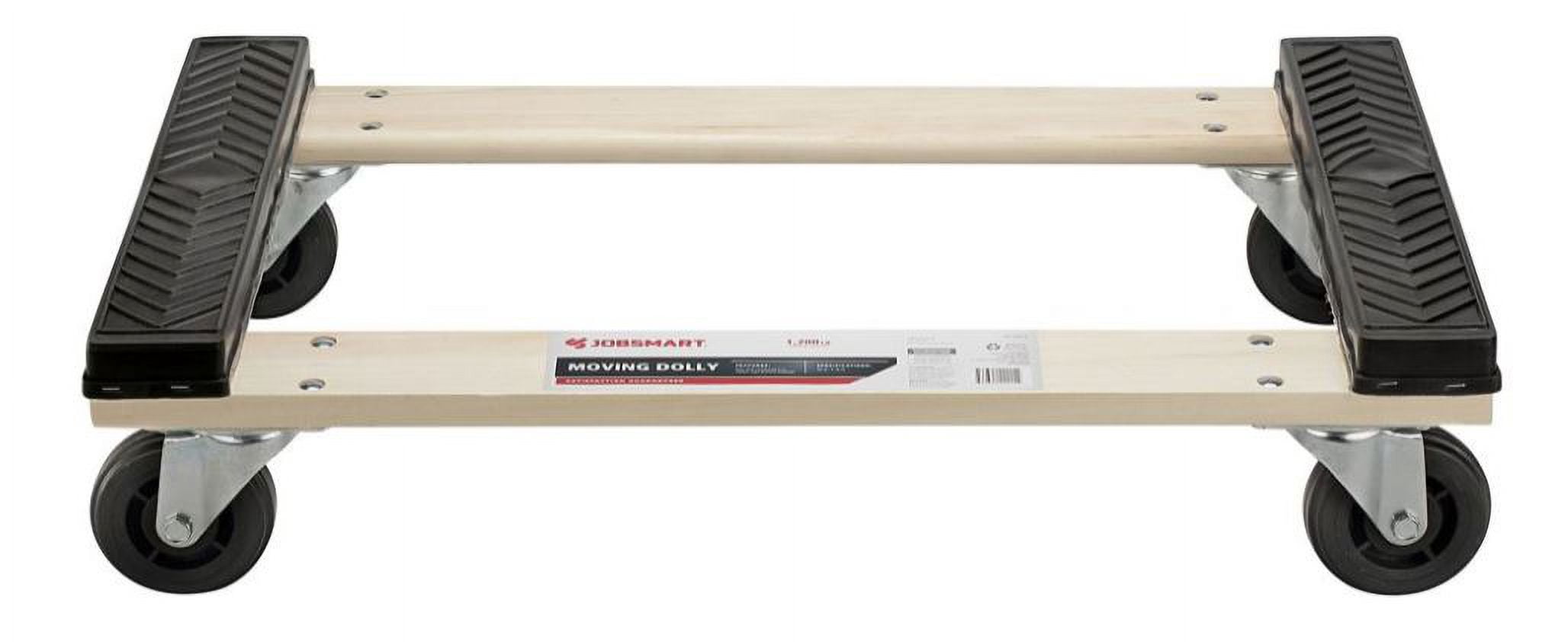 JobSmart 1,200 lb. Capacity Durable Wood with Rubber Ends Furniture ...