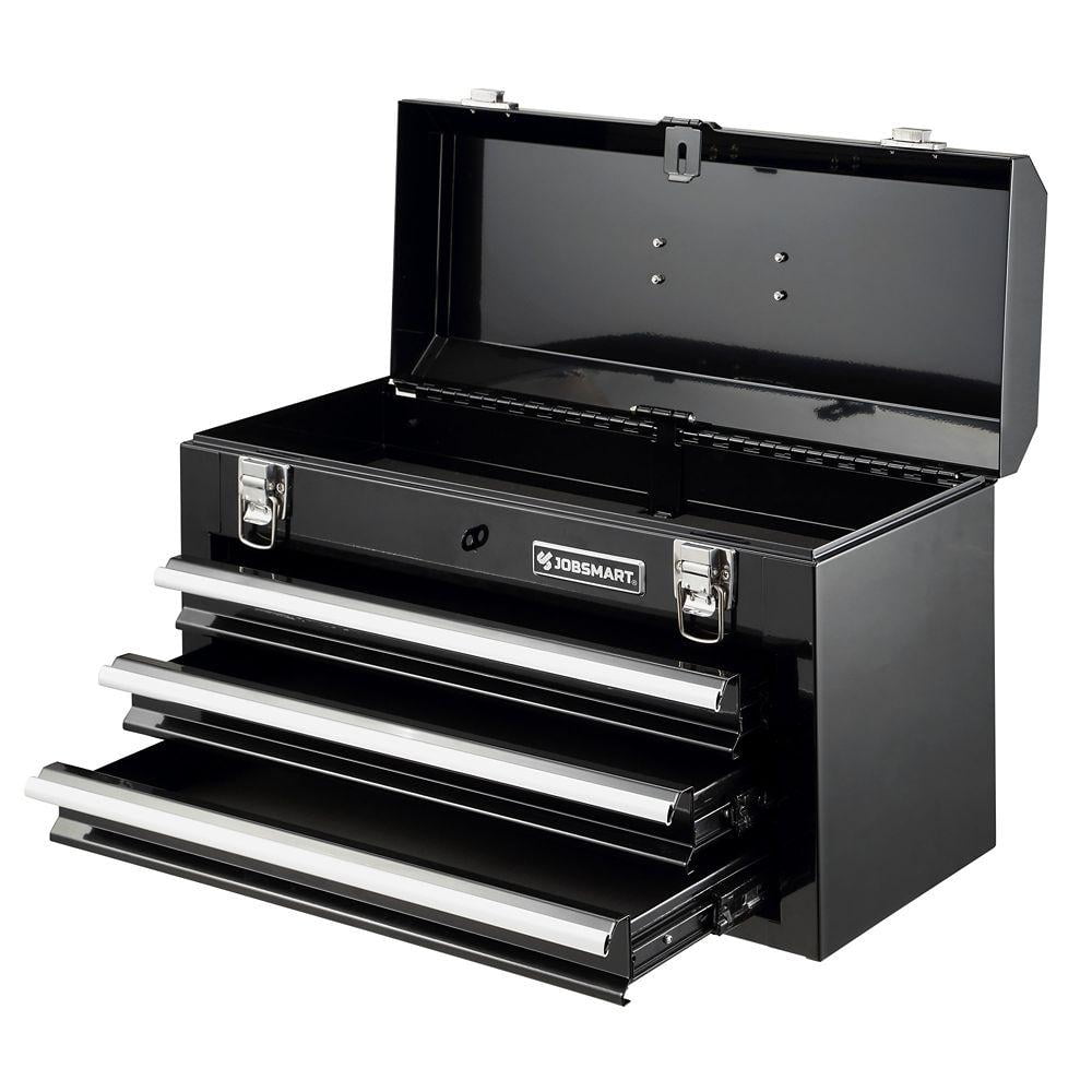 JobSmart 20.5 in. x 8.7 in. 3-Drawer Steel Tool Box - Walmart.com
